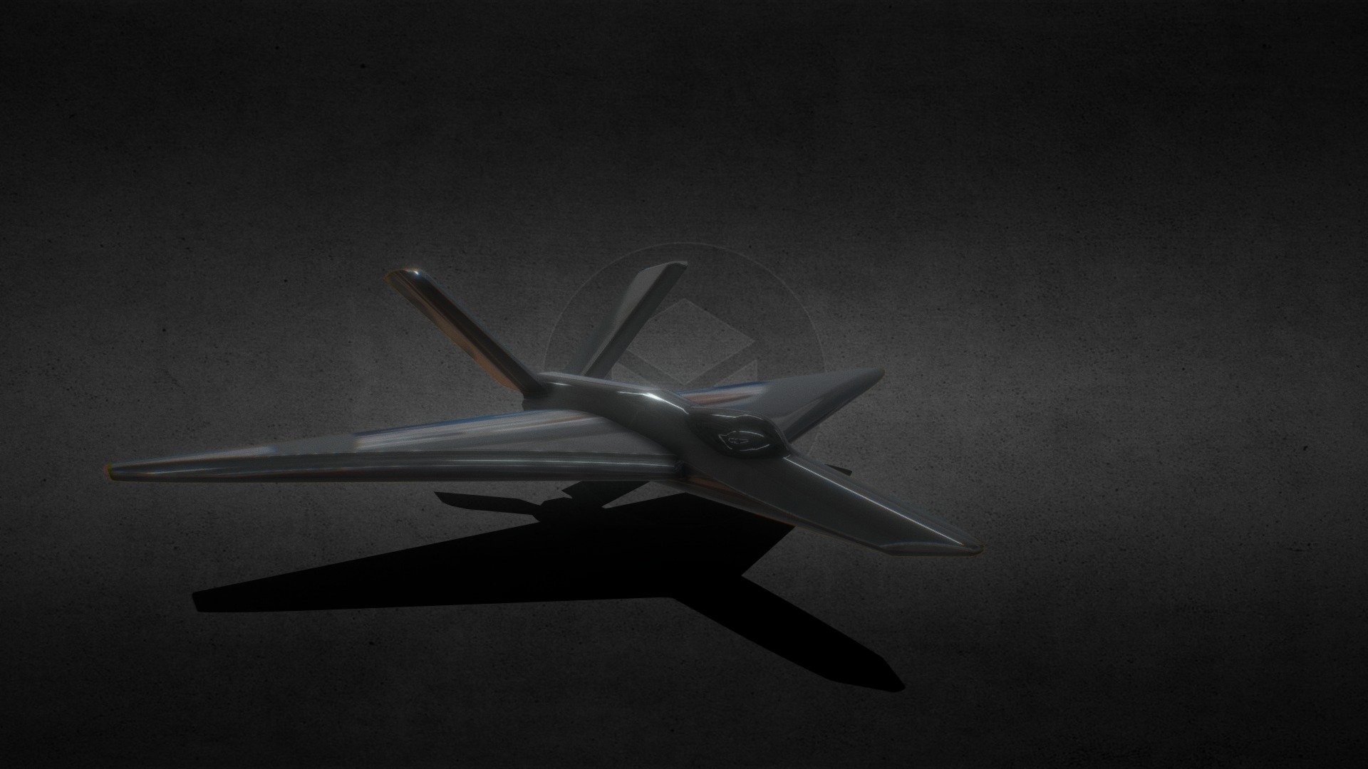 Fighter Aircraft Simple Model - Download Free 3D model by Andre S ...