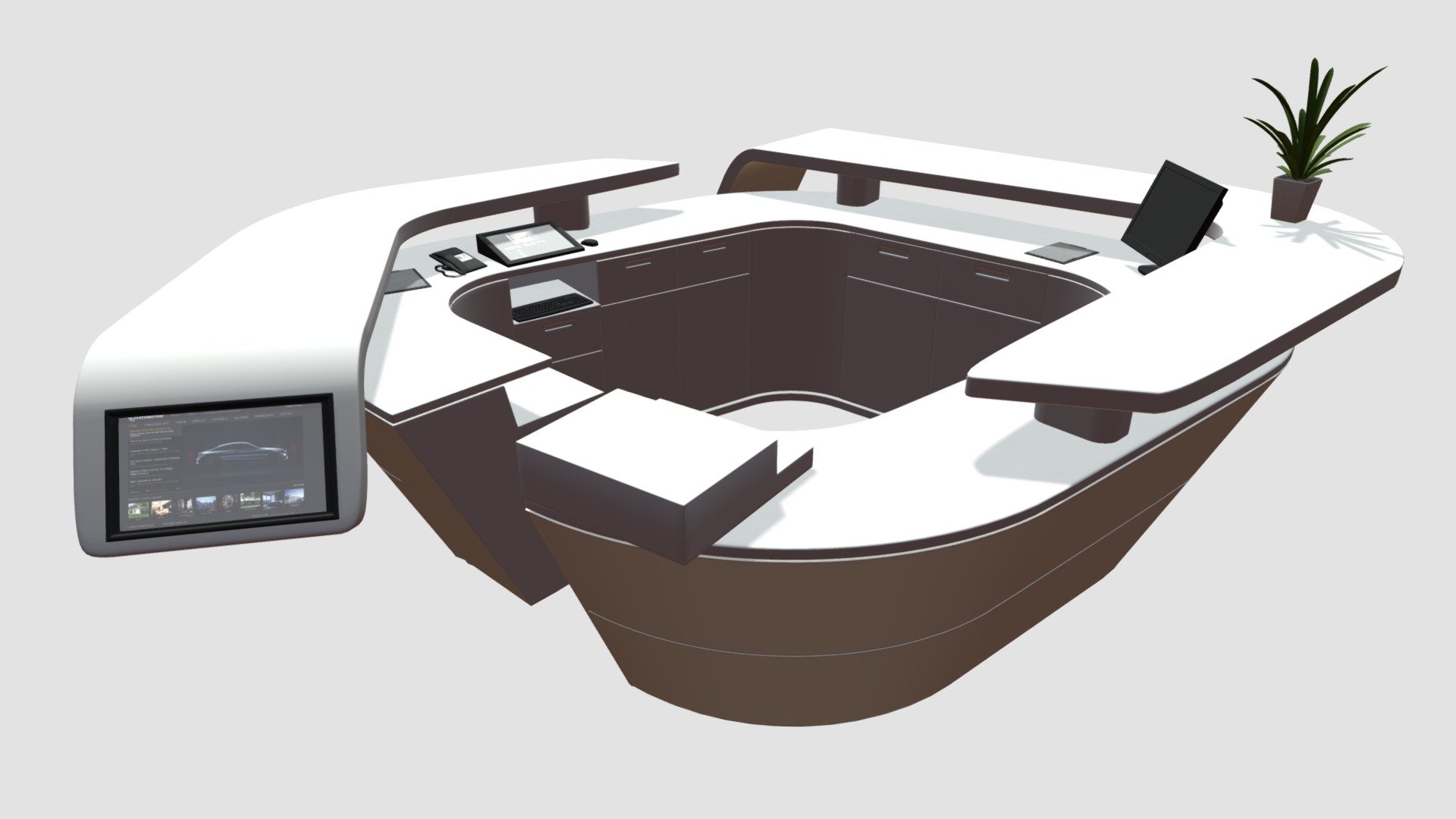reception - Buy Royalty Free 3D model by Evermotion [f999d2e ...
