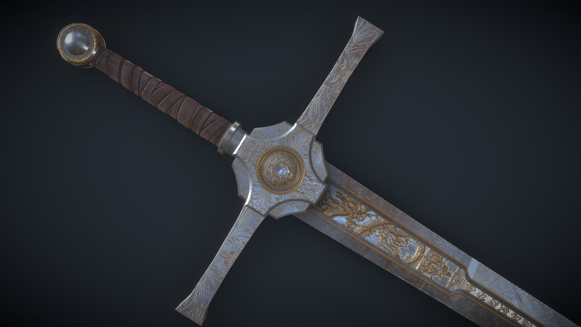 Excalibur - 3D model by Casey_Hardy (@caseytaylorpole) [f99a6c1] - Sketchfab