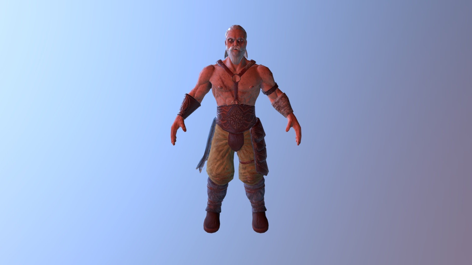 Barbarian Character - 3D model by MrMiyagi858 [f99b61f] - Sketchfab