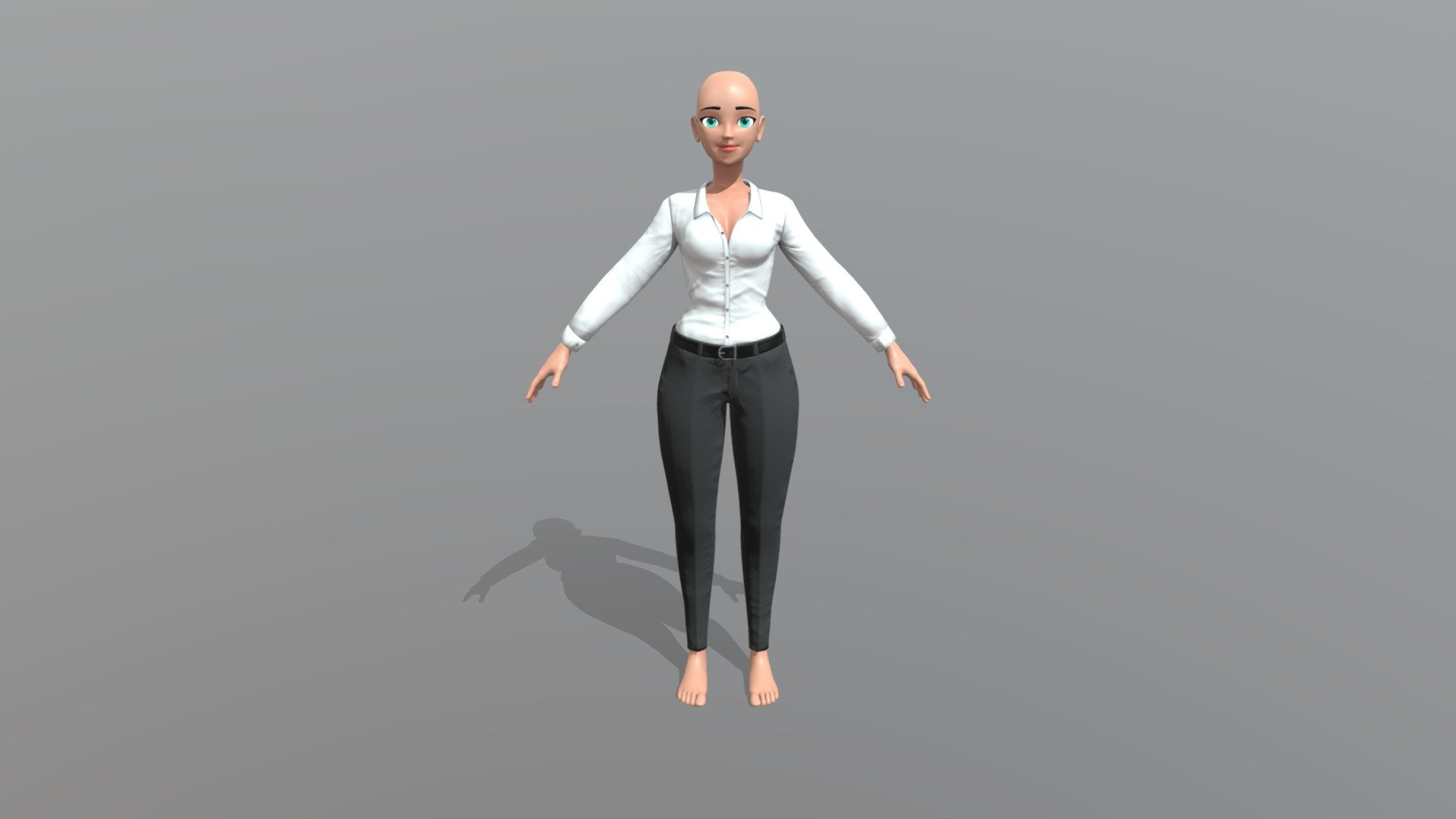 female character suit - 3D model by nolose (@anlosedesign) [f99bfee ...