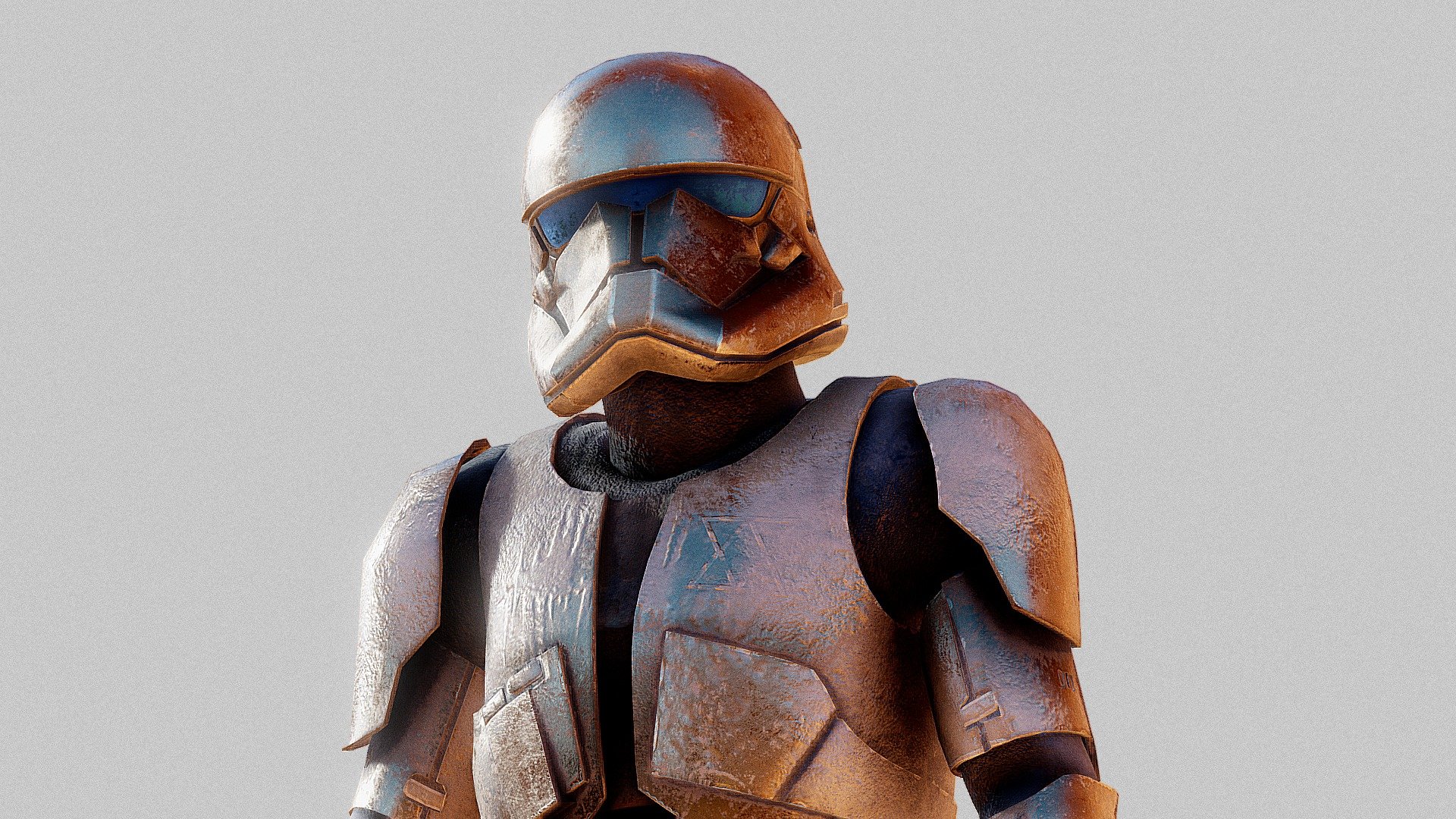 Pure-Gold Trooper (RIGGED) - Buy Royalty Free 3D model by M0NARCH ...