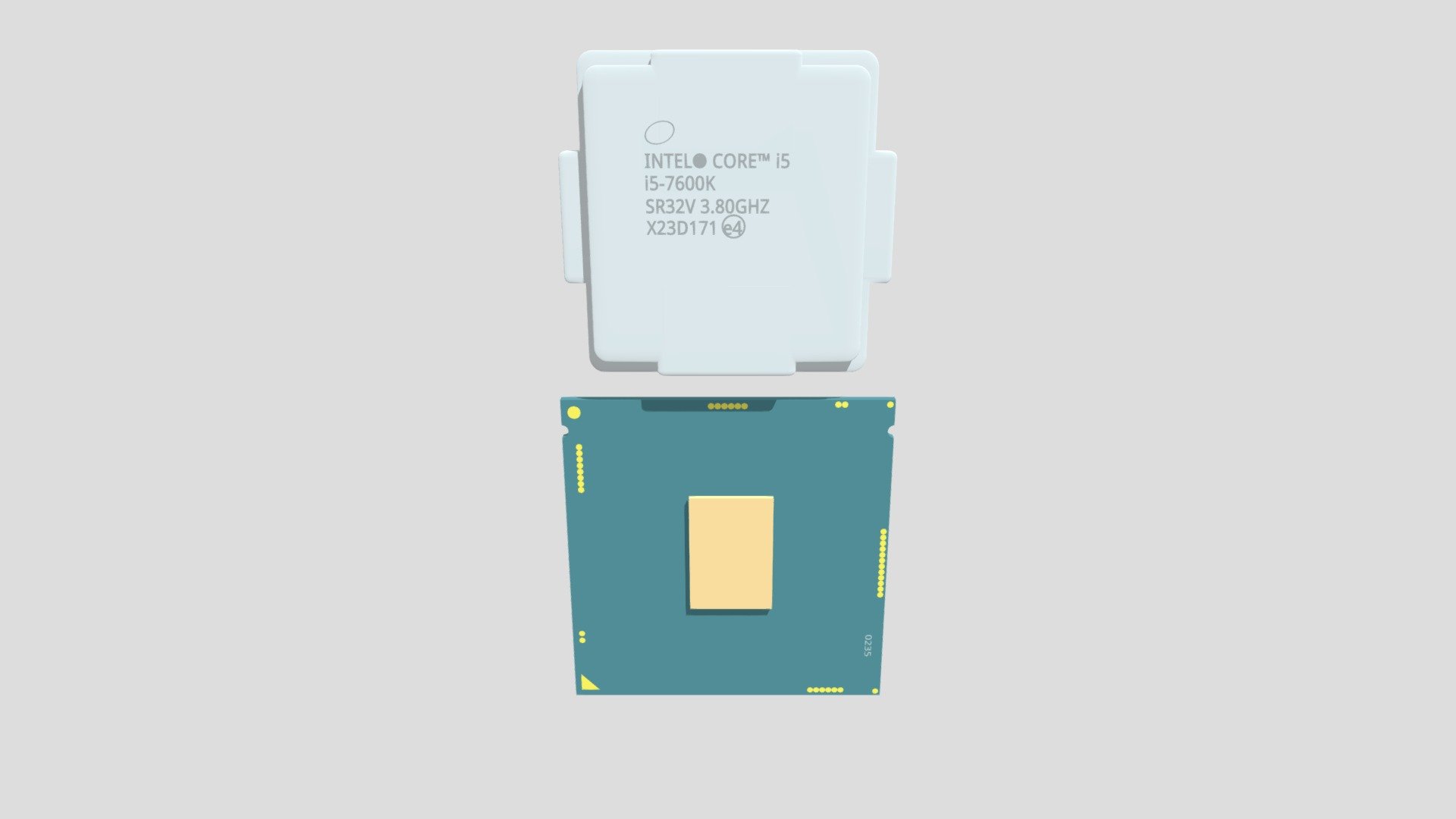 intel CPU delided - Download Free 3D model by c261469t [f99ea16 ...