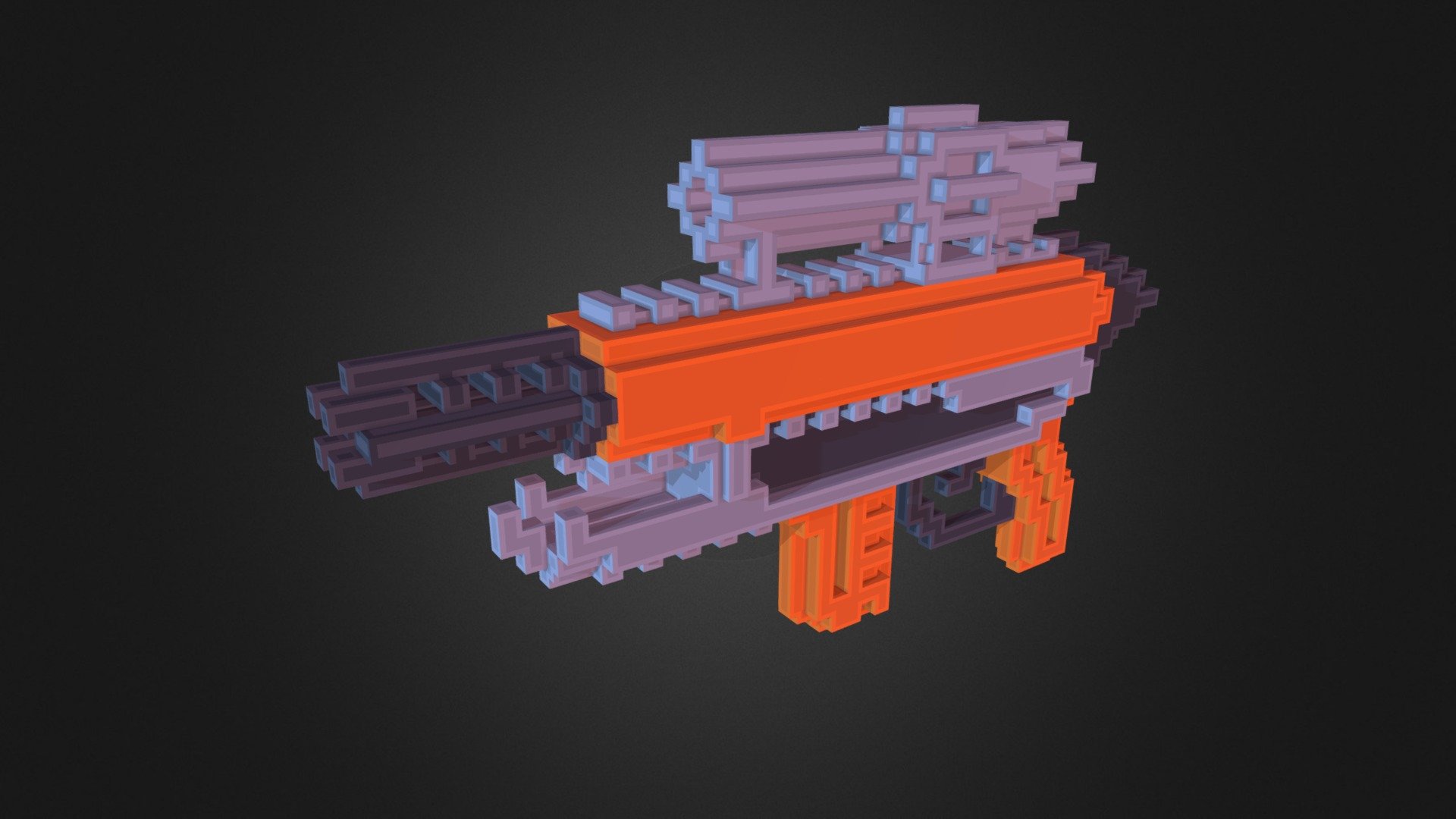 Space gun - 3D model by Chara_Dreemurr [f99f1d8] - Sketchfab