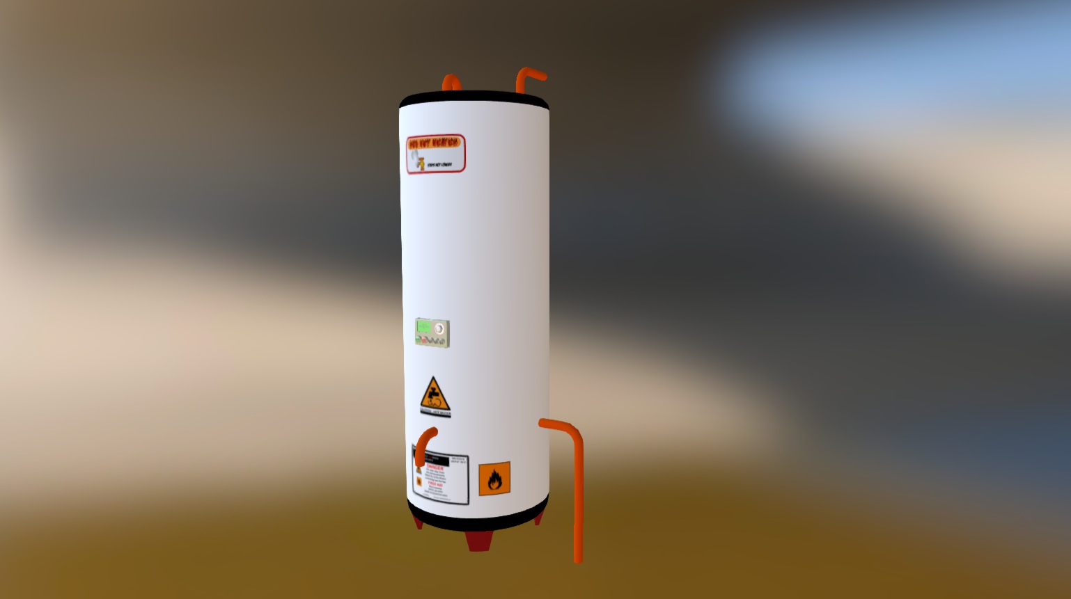 Water Heater - 3D model by uncle808us [f9a1ef1] - Sketchfab