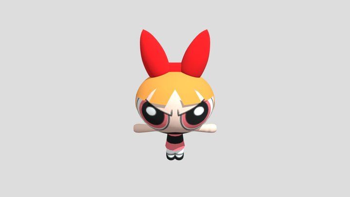 Powerpuff 3D models - Sketchfab