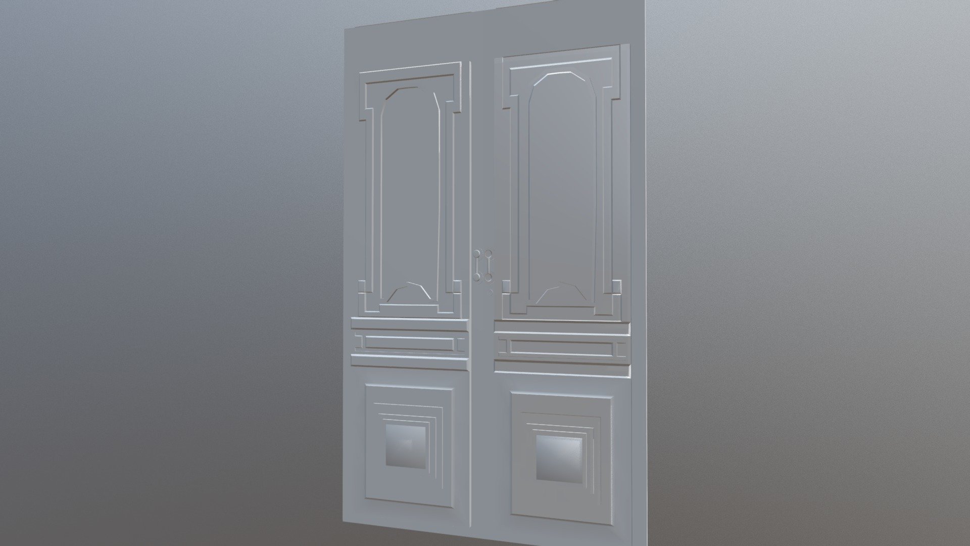 Double Door V1 - 3D model by Bruno Meireles (@brunomeireles) [f9a4846 ...