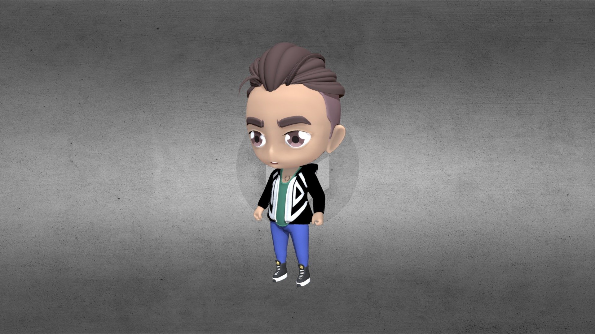 Self-representation in 3D model - 3D model by JaiverVargas_3DArt ...