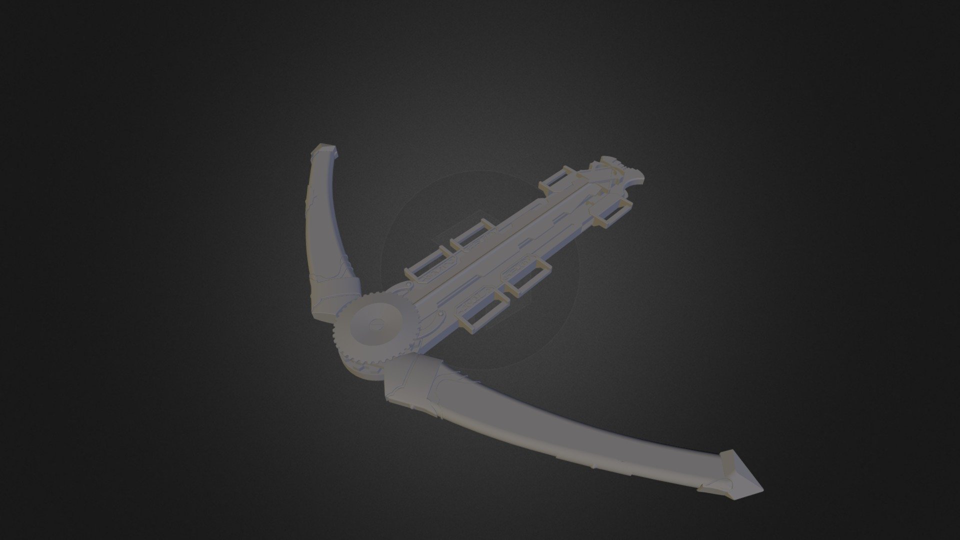 Phantom blade replica - crossbow part open - 3D model by ManukeruHyuga ...
