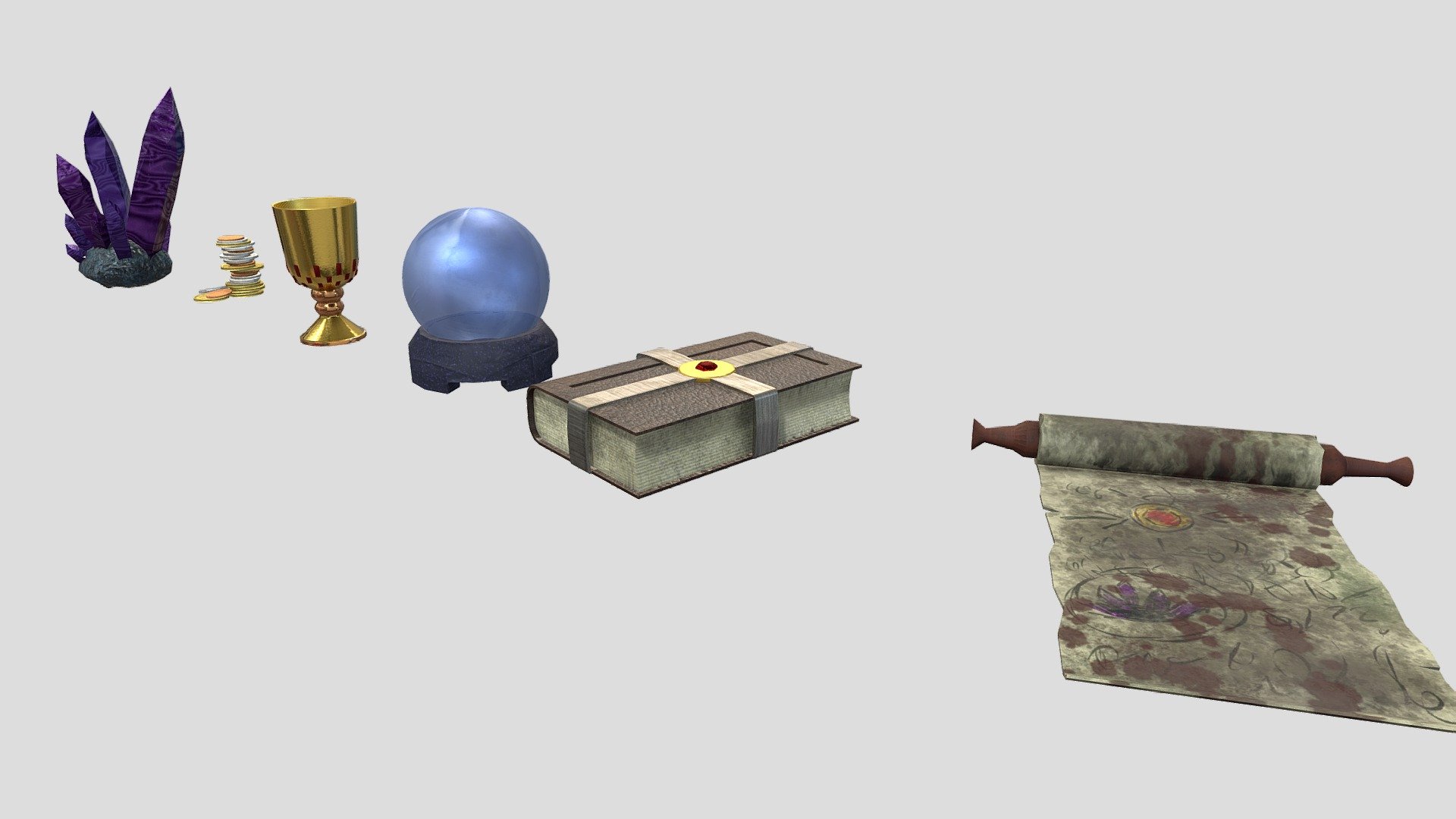 A Wizards Collection - Assignment 1 - 3D model by npe2196 [f9a727f ...