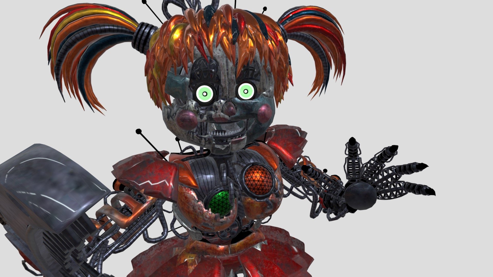 scrap baby - Download Free 3D model by .TheFnafGuy1987. (@FnafGuy1987 ...