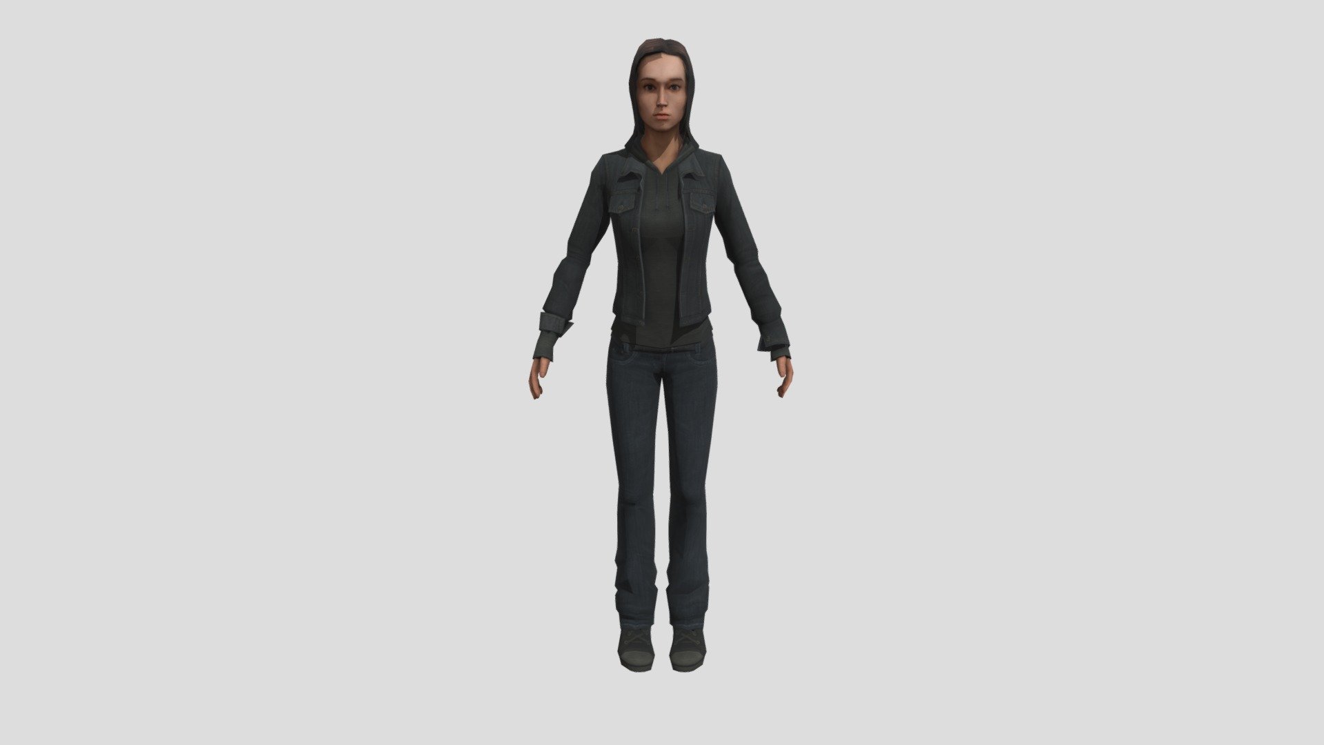 PC Computer - Cry Of Fear - Sophie - Download Free 3D model by Халява ...
