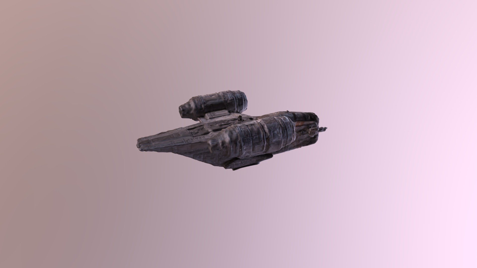 Mandalorian Ship - 3D model by JavierTorres [f9a85f3] - Sketchfab