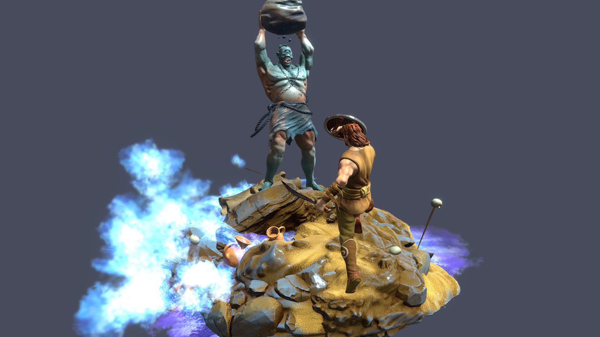 Sinbad the Sailor - 3D model by Vasia (@South1981) [f9a8e99] - Sketchfab