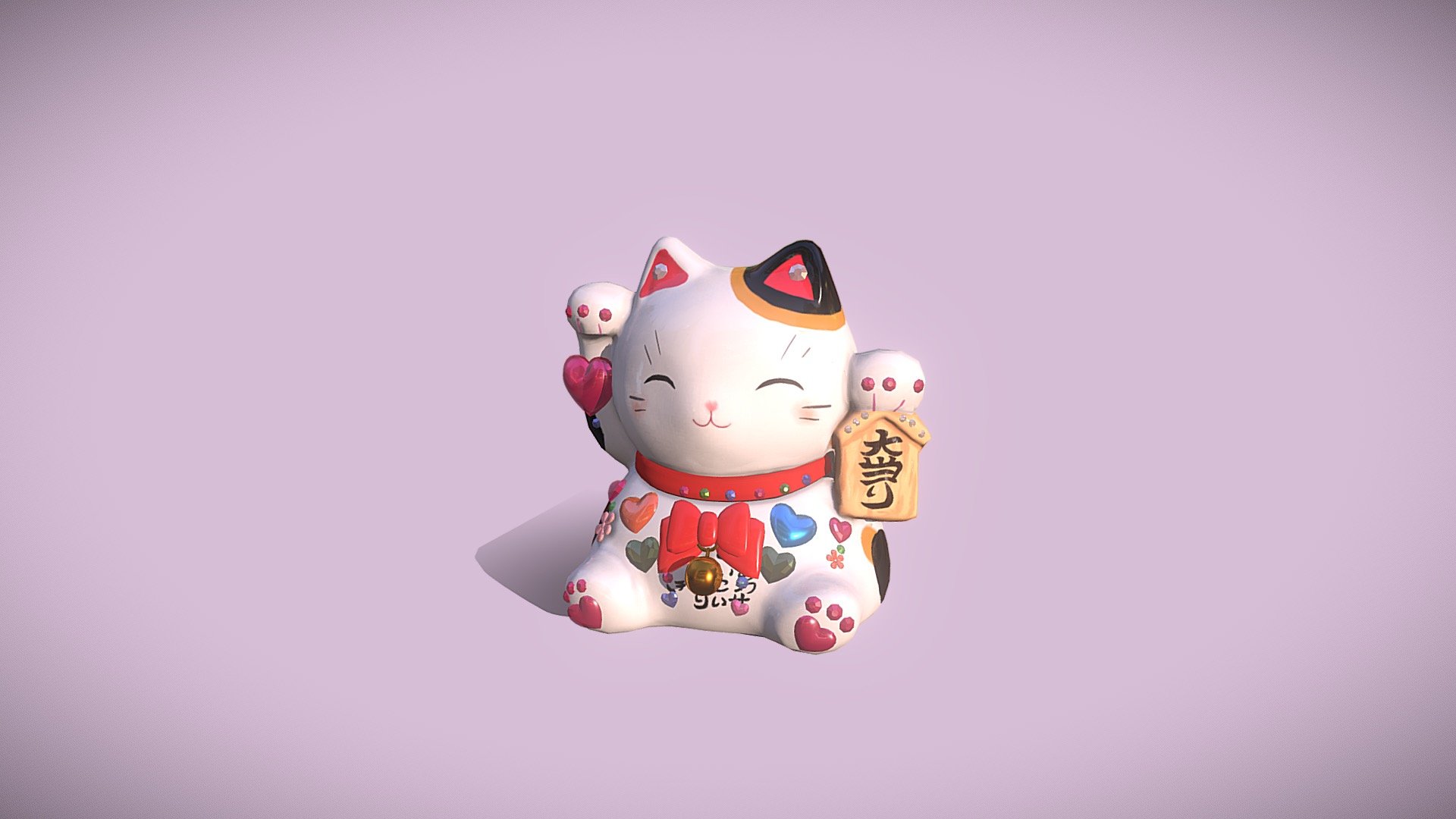 Maneki Neko ;3 - Download Free 3D model by anna kotenyashina ...