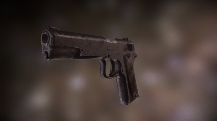 M1911V2 - 3D model by cillian00 [f9a9702] - Sketchfab