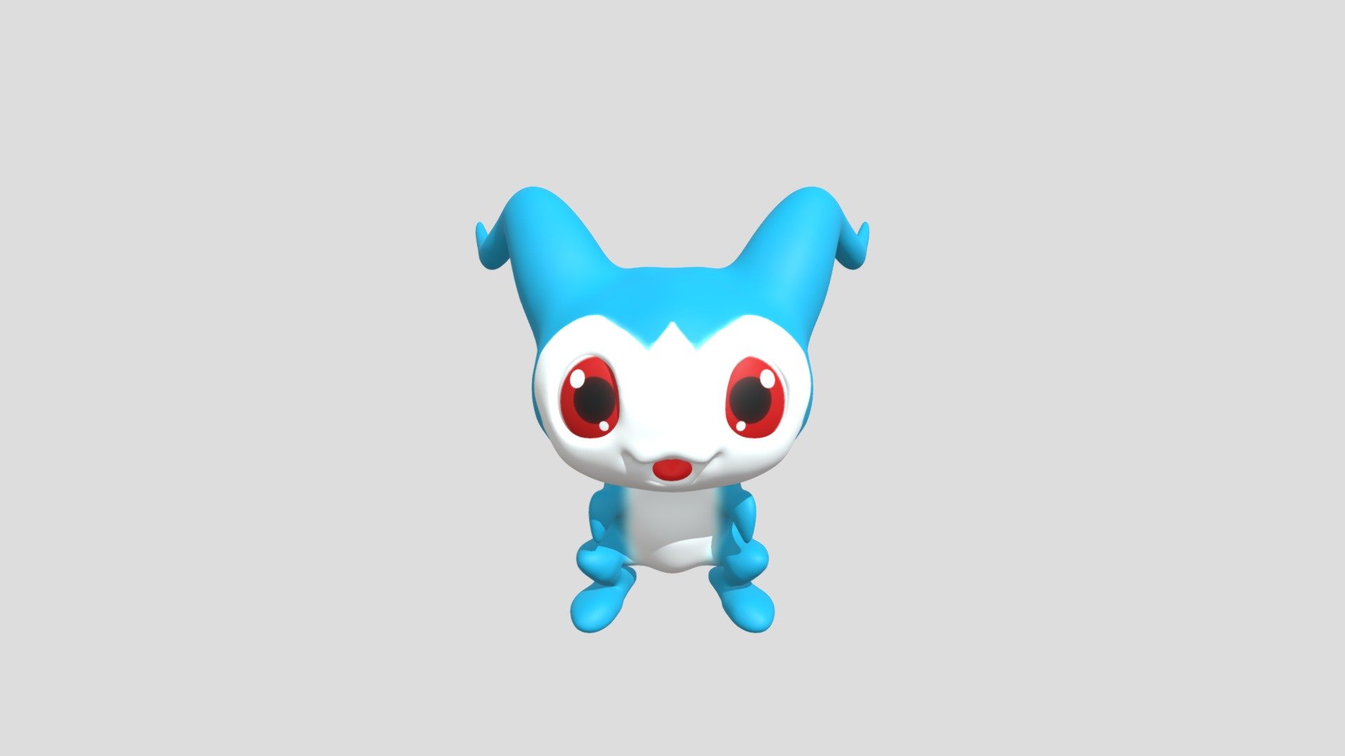 Chibimon - 3D model by Wyns23 [f9a9763] - Sketchfab