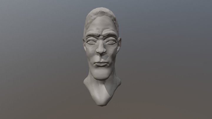 Male-face 3D models - Sketchfab