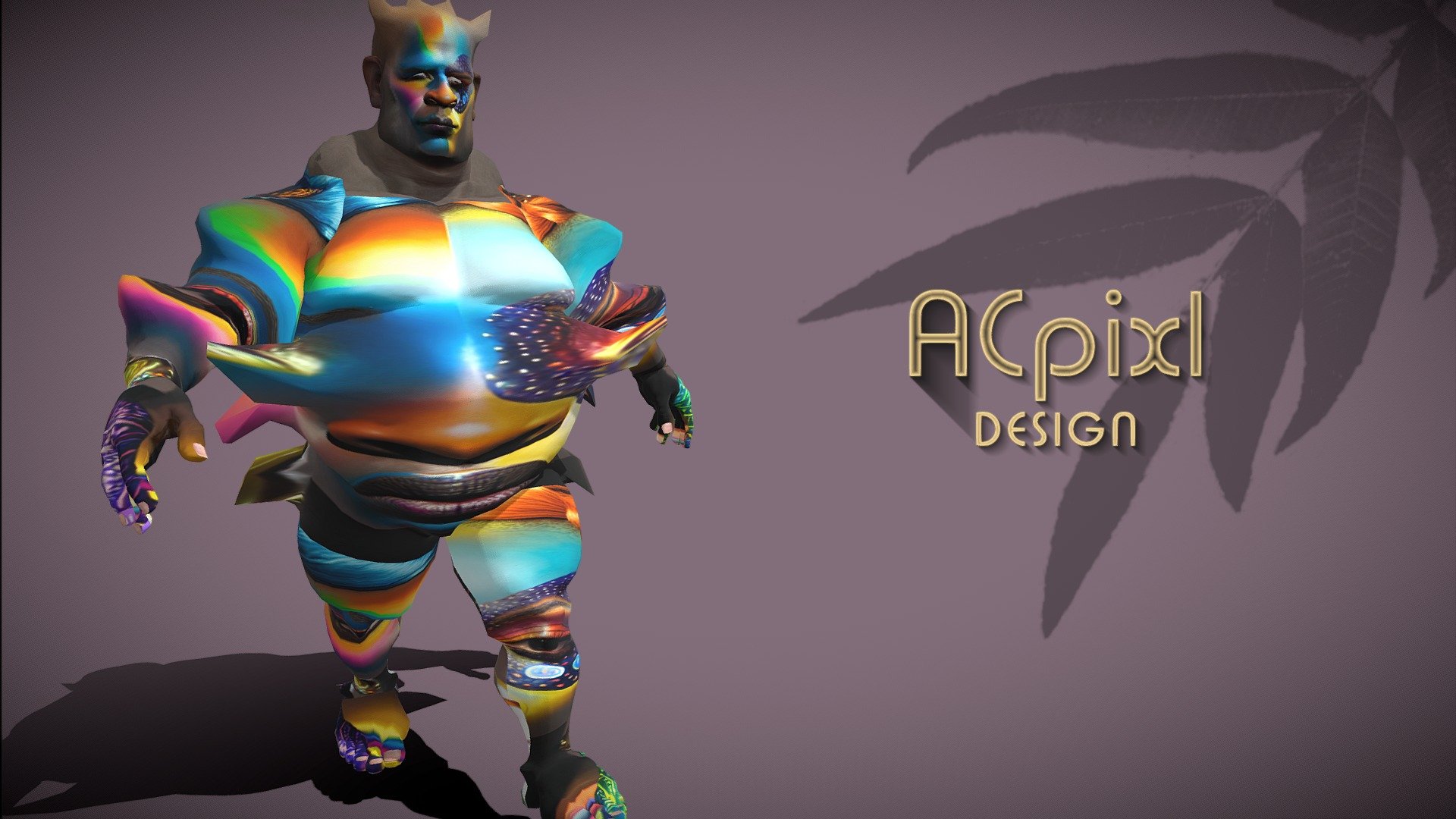 Heavy Male ART - Download Free 3D model by ACpixl [f9ac20a] - Sketchfab