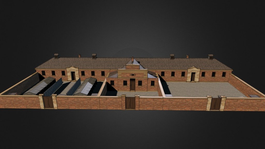 Point Puer Gaol - 3D model by Johns2 [f9ac23f] - Sketchfab