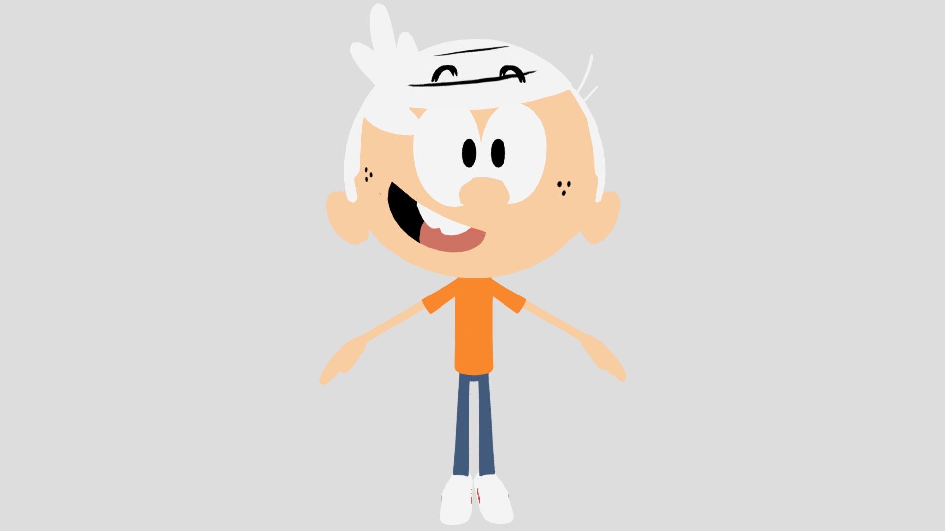 Nickelodeon All Star Brawl Lincoln Loud - 3D model by SMF Features ...