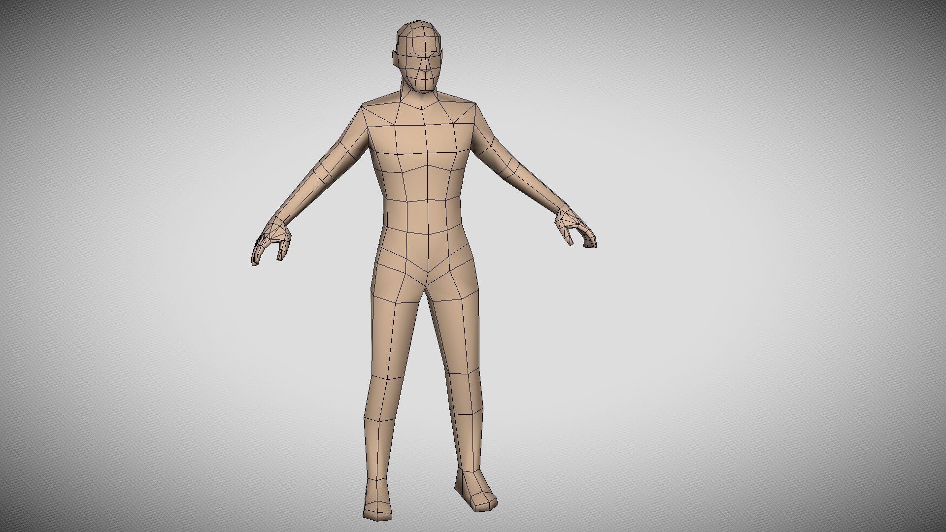 [PS1/PSX/Retro] Male Base (Version 2) - Download Free 3D model by Firewarden3D (@Firewarden ...