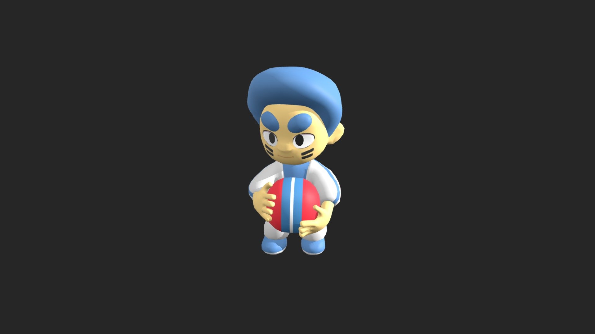 Evan The Brawler - 3D model by Lino_Gerome [f9ae766] - Sketchfab