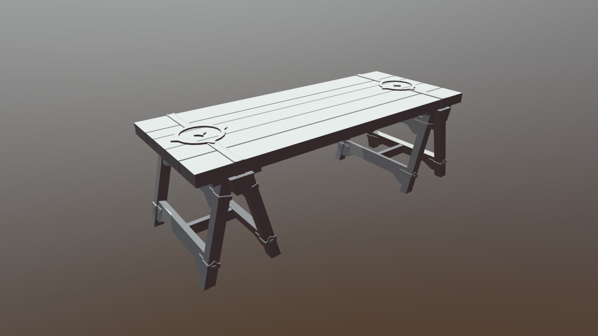 Table - 3D model by Ridlee [f9aeb20] - Sketchfab