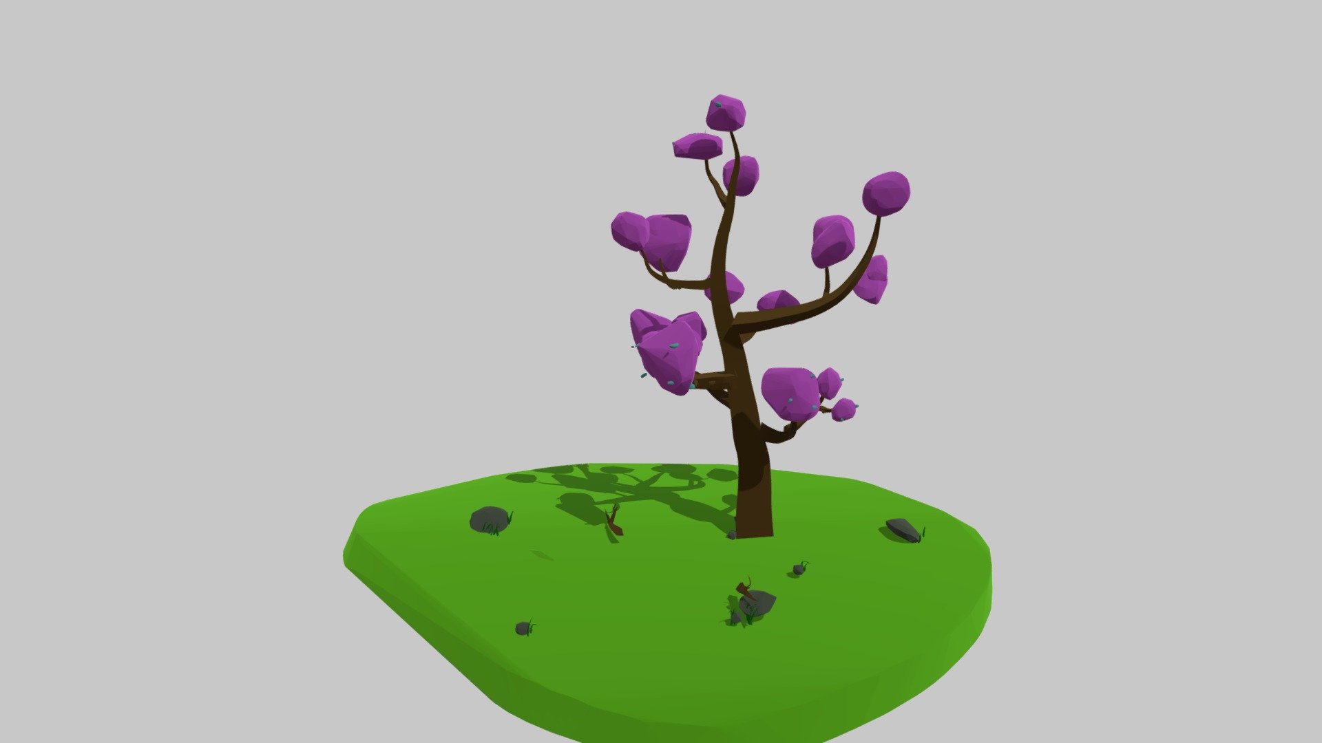 Pinky Tree - Download Free 3D model by Nathan (@nlenkowski) [f9b1138 ...