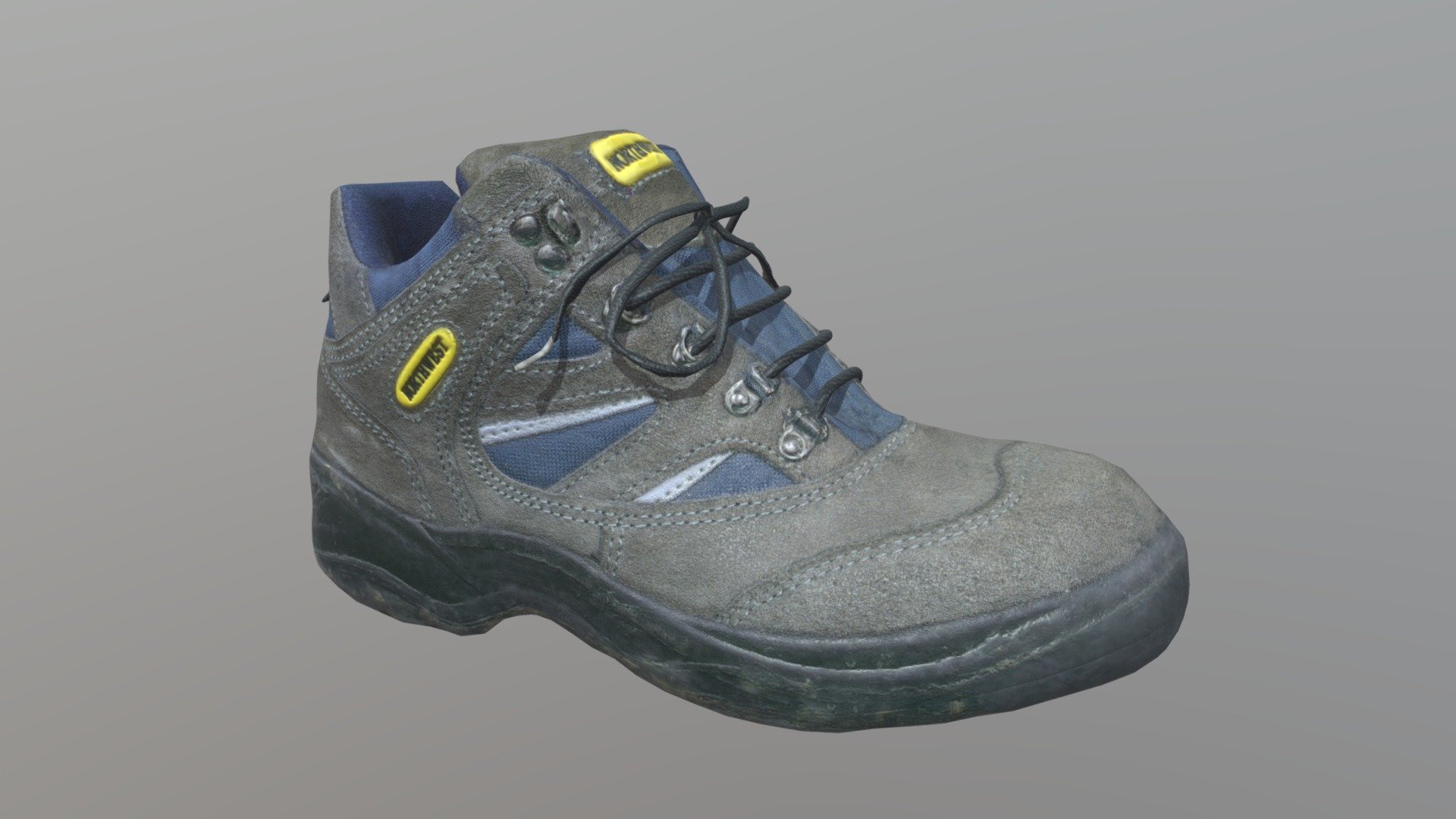 Work Boot - 3D model by ThreePixelSquare [f9b166a] - Sketchfab