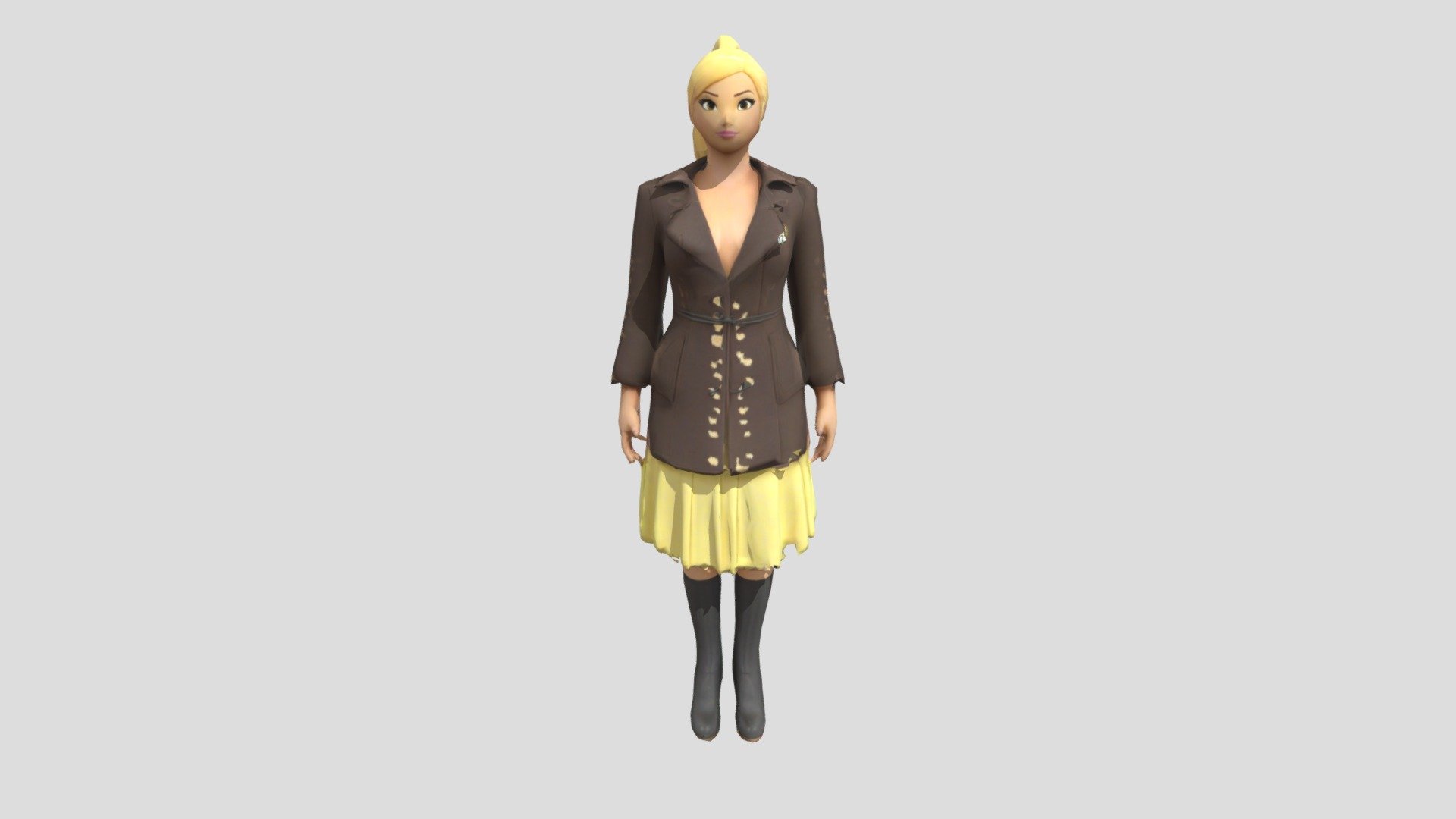 Barbara Ann Minerva (DC Comic) - Download Free 3D model by oaktyler1996 ...