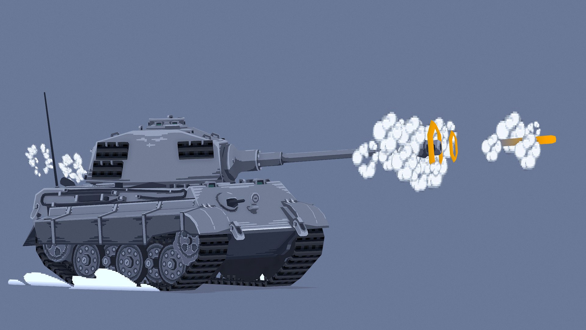 Mini Tiger II - Static Version - 3D model by delayed_response [f9b2c9d ...