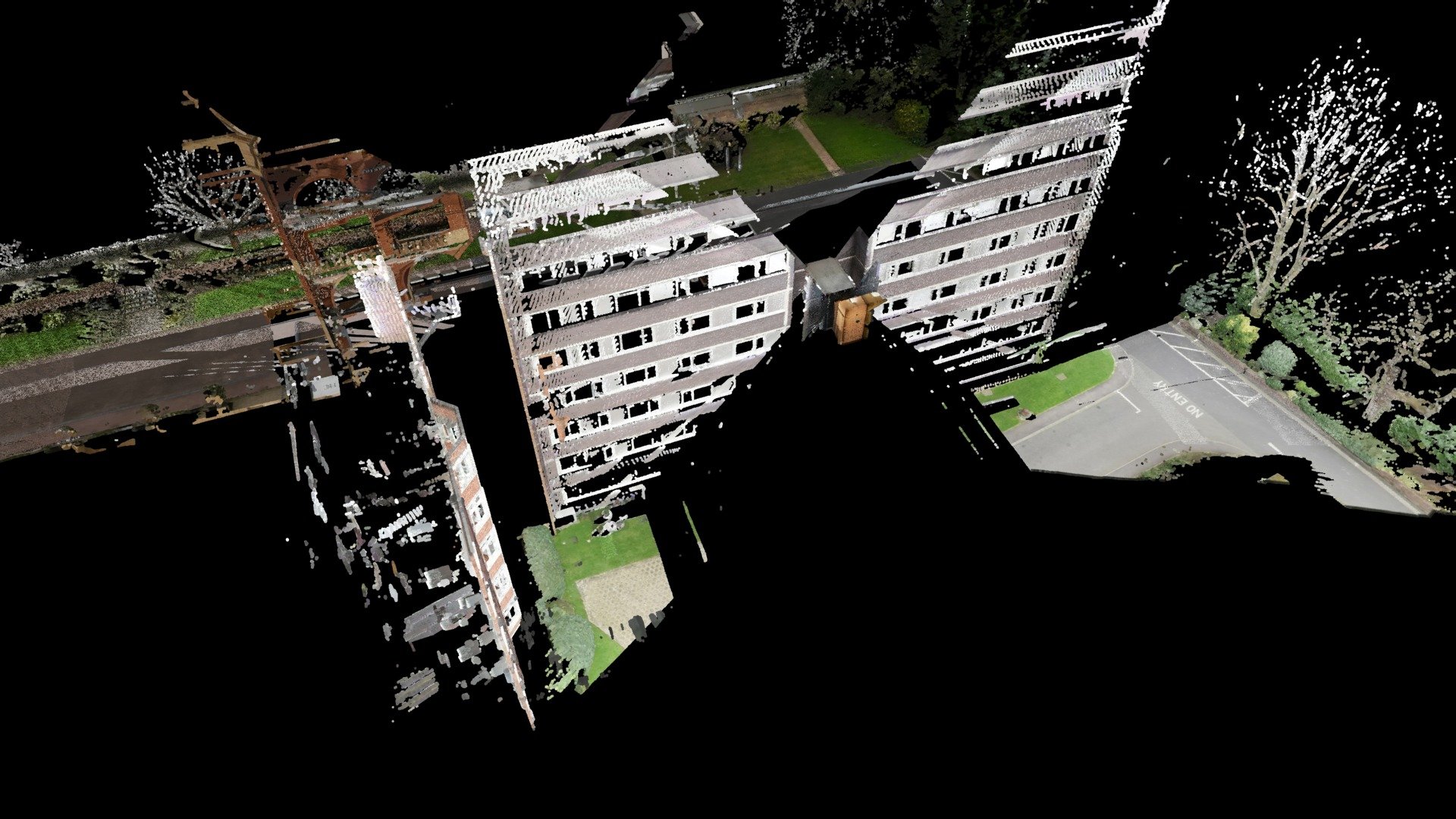 Hurlingham Court - 3D Point Cloud (E) - 3D model by Simon Dawson ...