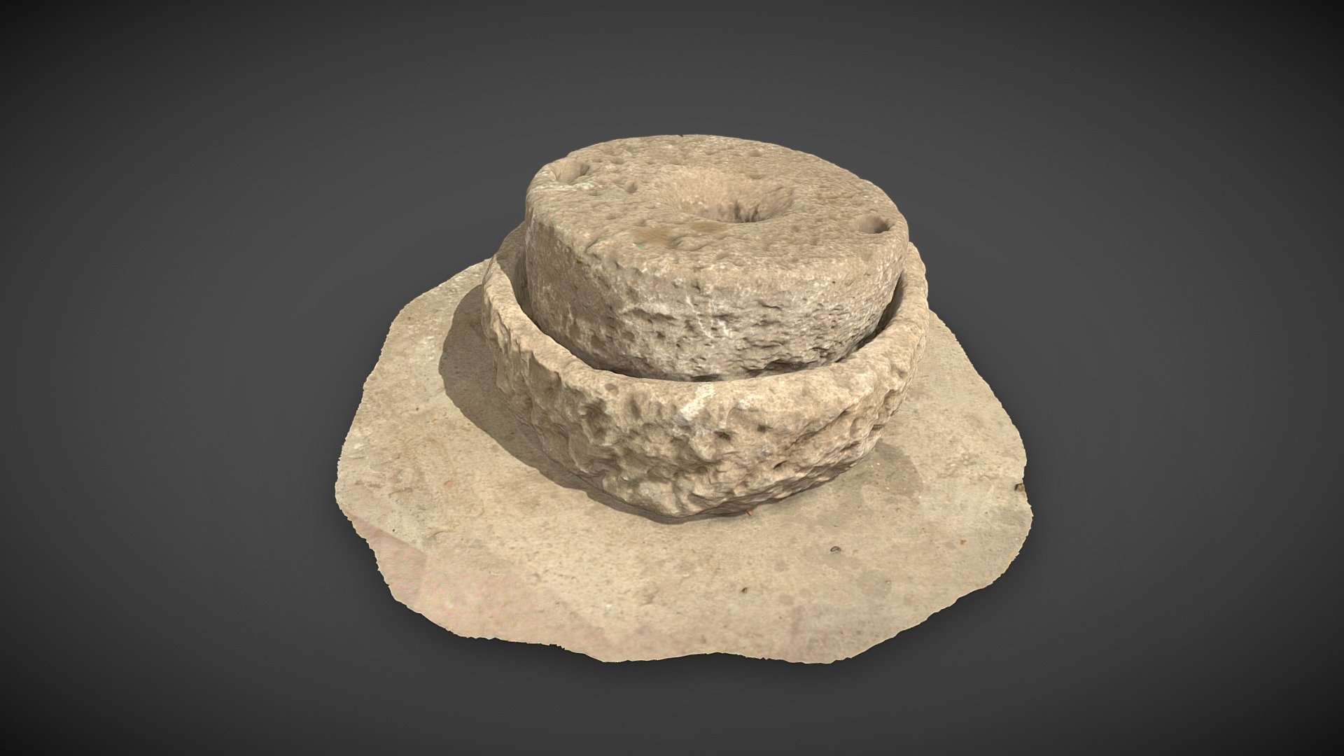 Model Millstone - 3D model by Archive RO_BG (@goshes) [f9b4c02] - Sketchfab
