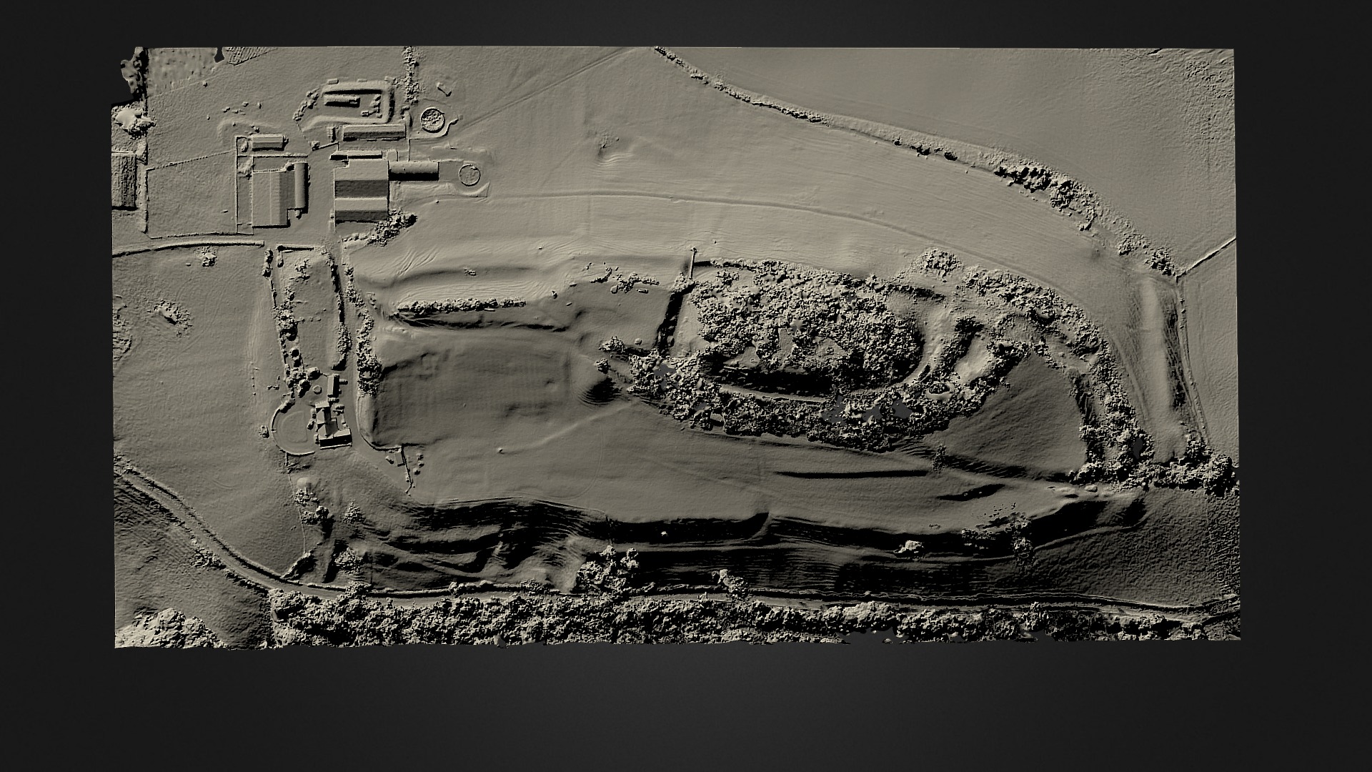 Caus Castle, Shropshire. - 3D model by SUMO GeoSurveys (@aerial-cam ...