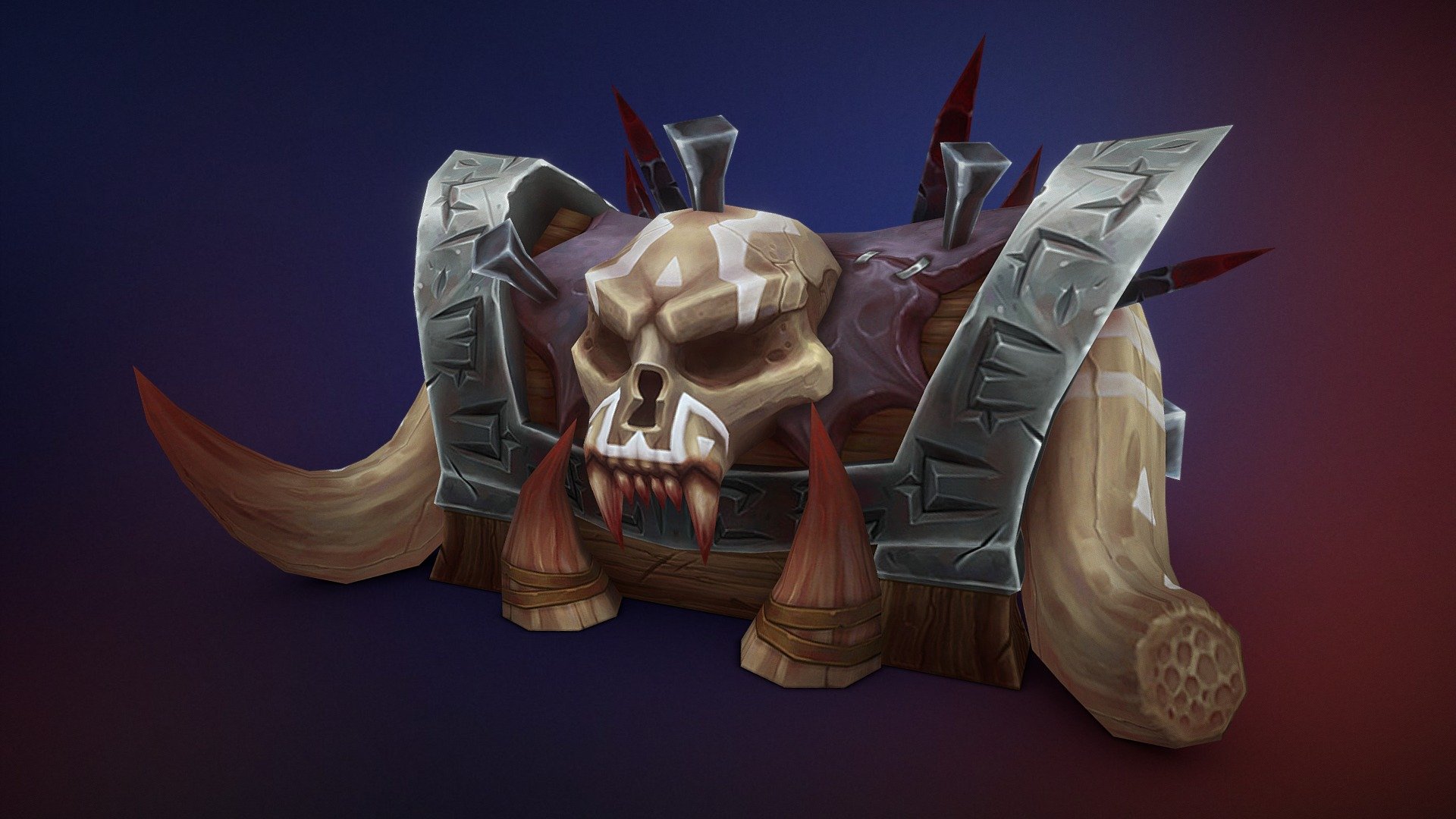 Blood Troll Chest - 3D model by Kendra Mechling (@kendramechling ...