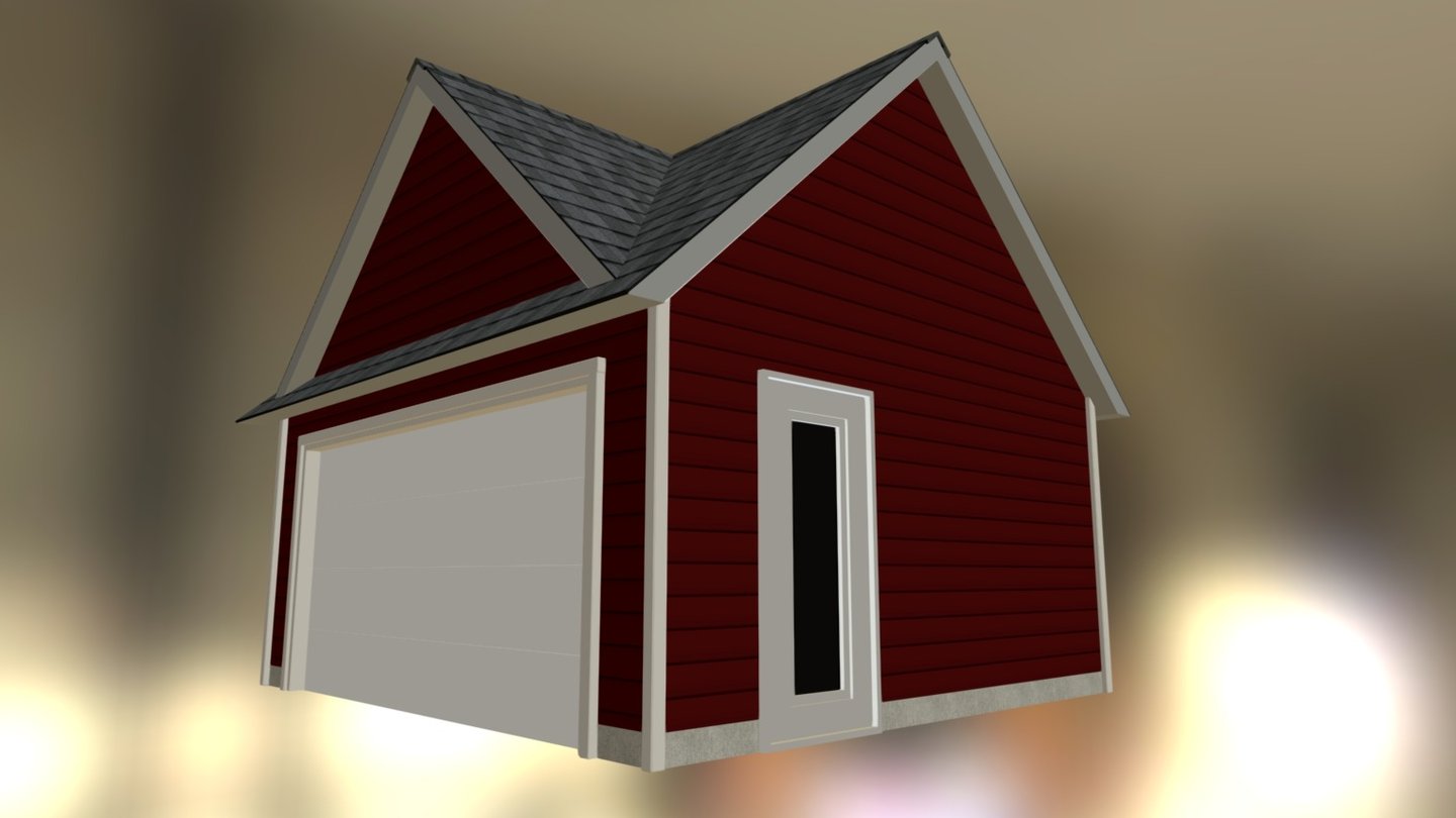 Garage 1 - 3D model by Imagine3D [f9b5a81] - Sketchfab