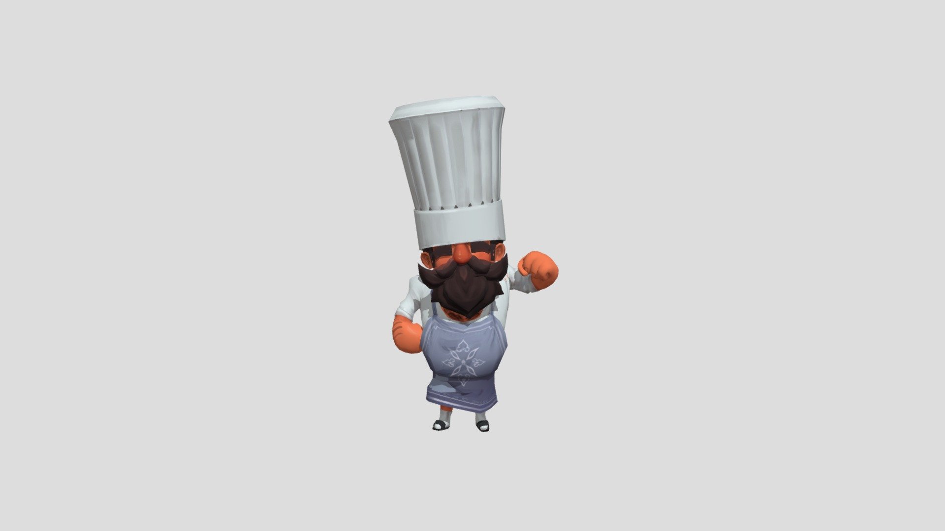Tiny Chef - Player Character Model - 3D model by Kimiya (@aendromeda ...