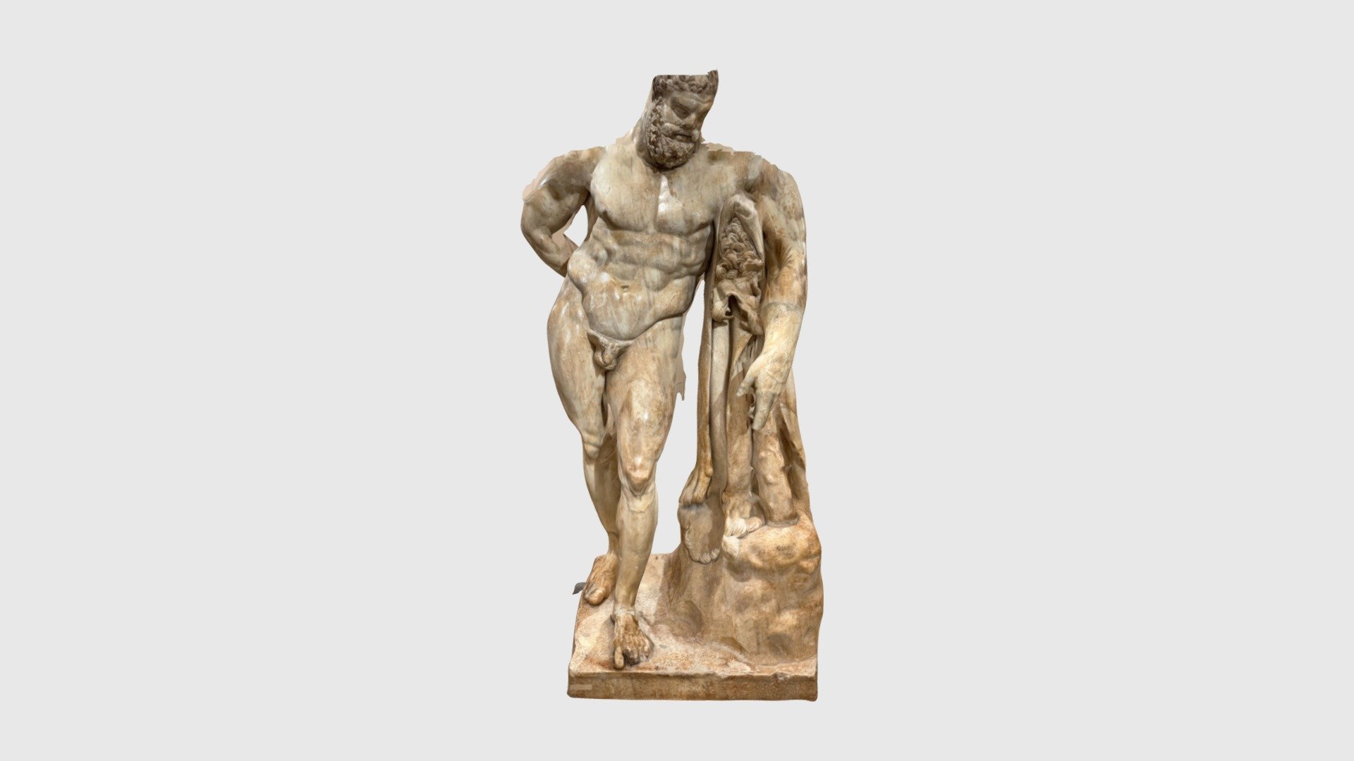 Naples - Archeological Museum - Hercules at Rest - Download Free 3D ...