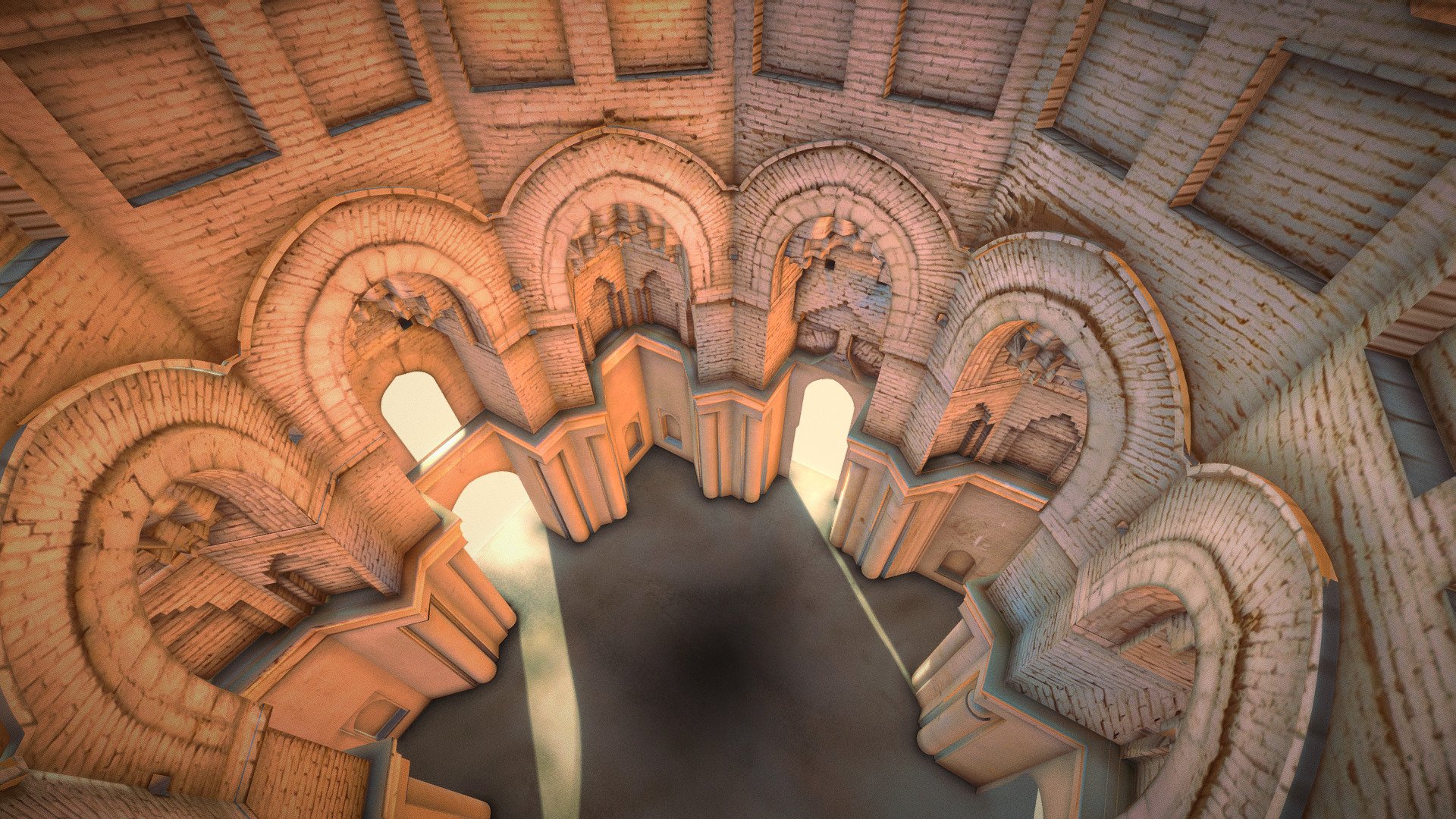 Tomb of IMAM ISMA’IL (interior) - 3D model by NYX ΛLEXΛNDER ® Design ...