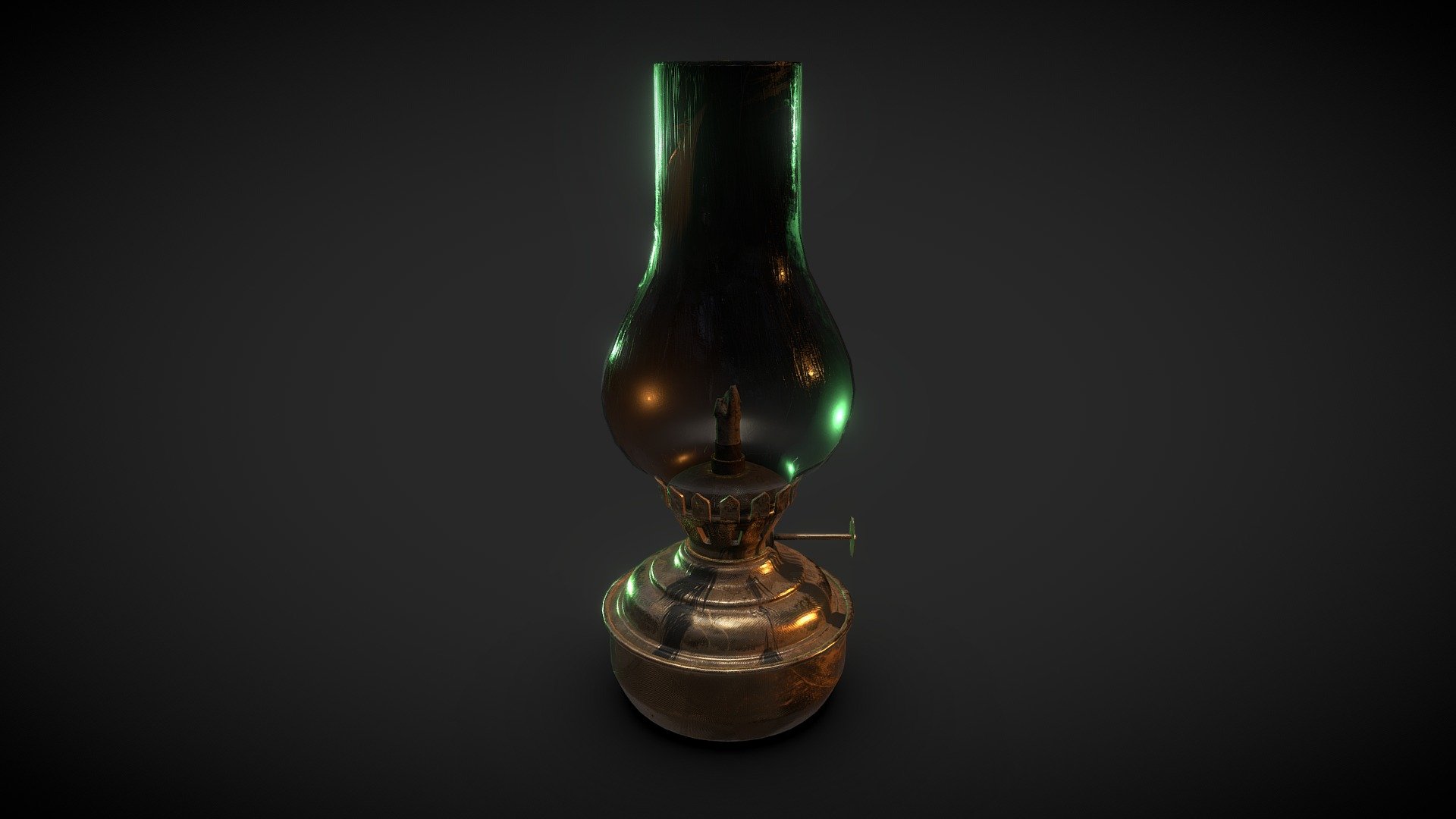 Vintage Old lamp - Download Free 3D model by OnkarSonavane [f9bef8d ...