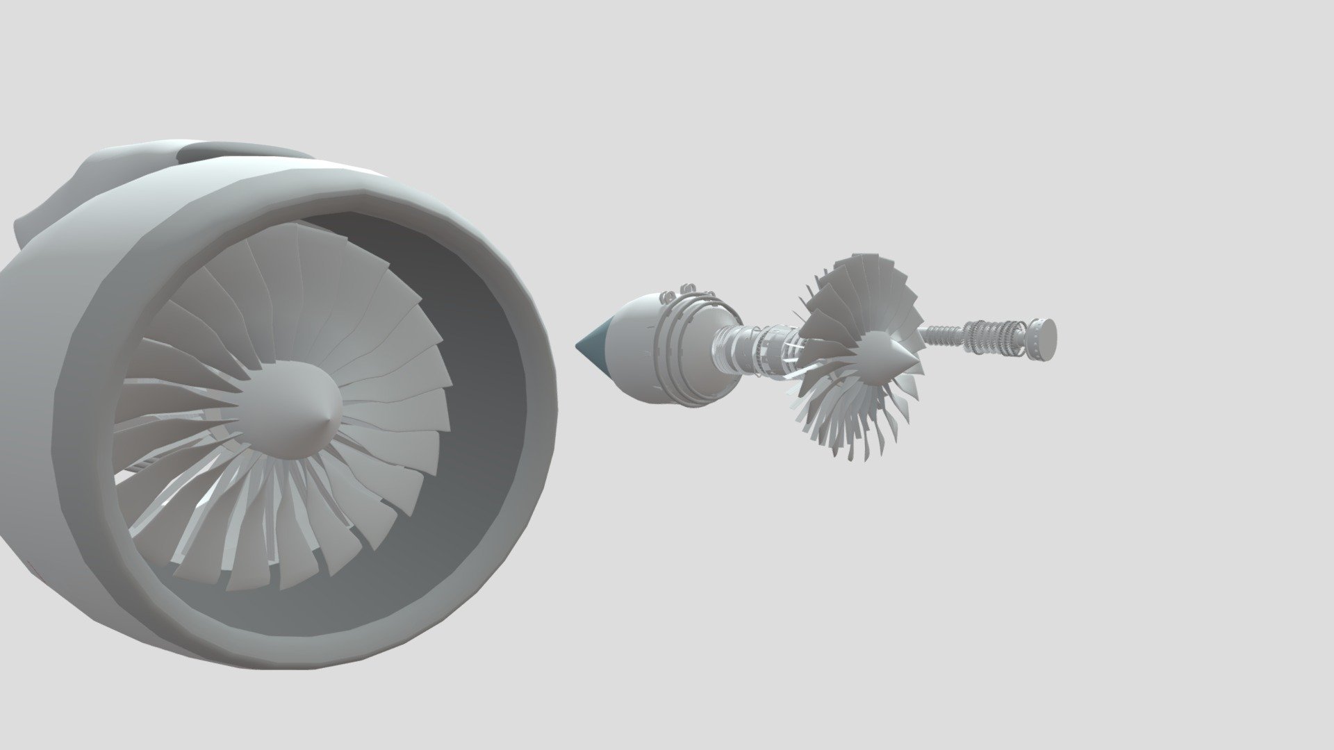 Roll Royce Trent XWB Engine - Download Free 3D model by hikami3150 ...