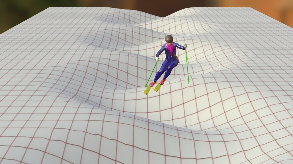 Mogul? Ski Bumps 4 turn - 3D model by nishidaken2 [f9c0005] - Sketchfab