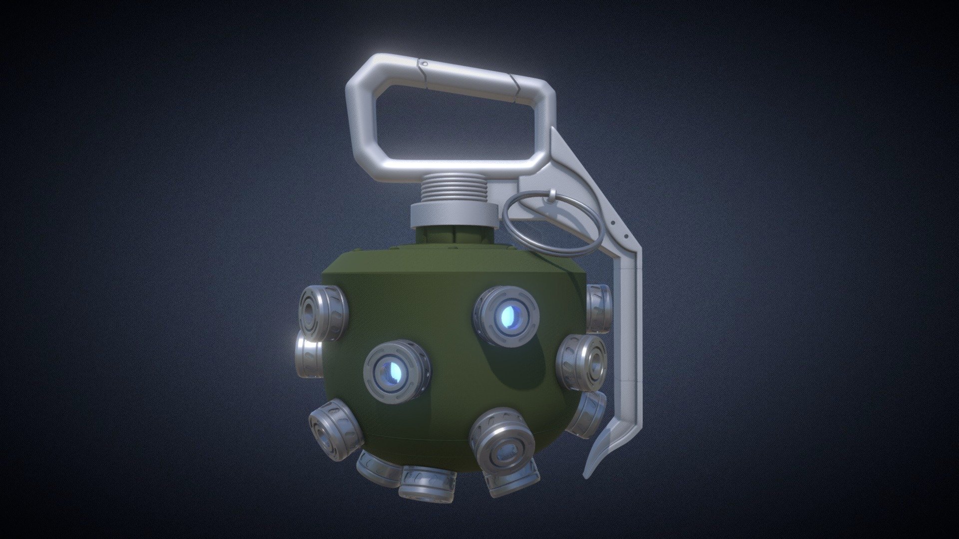 Titanfall Arc Grenade - 3D model by fusedcreations [f9c1d06] - Sketchfab