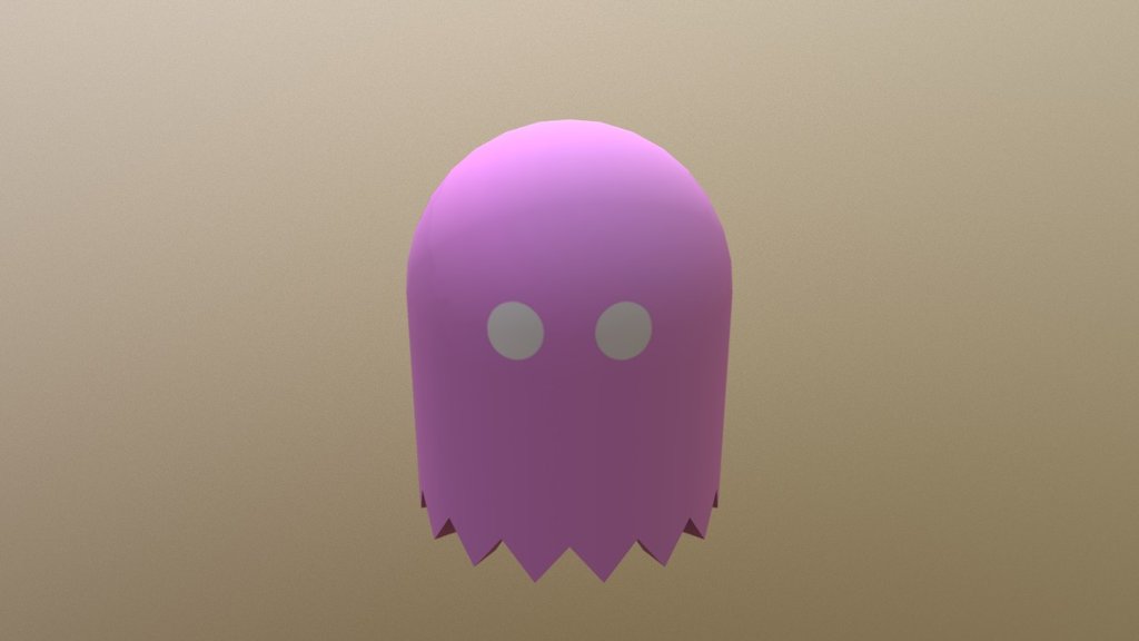 PacMan Ghost - Download Free 3D model by Subtixx [f9c2495] - Sketchfab