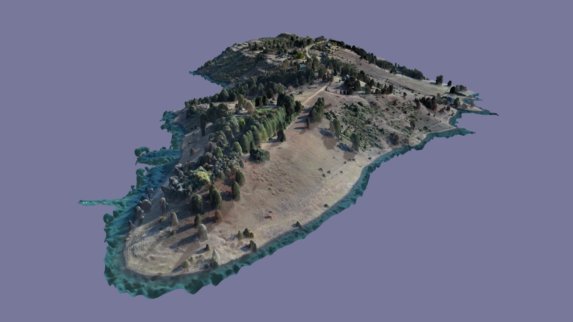 Vaalekop Headland - Download Free 3D model by Gary Mortimer (@gary ...