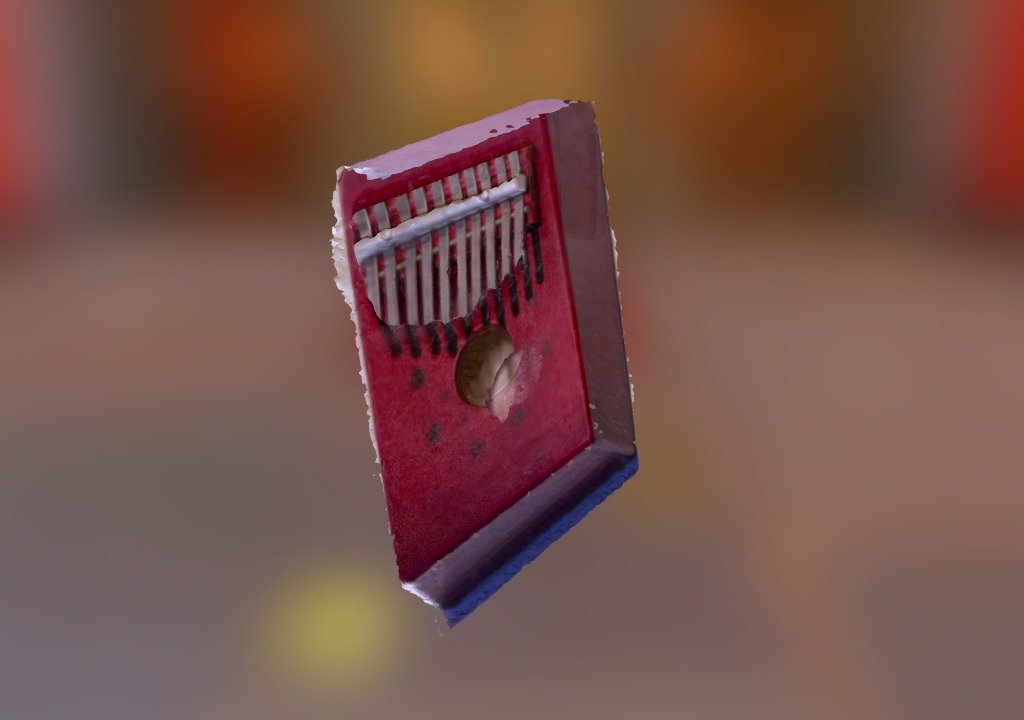 kalimba - 3D model by gergomatos [f9c3548] - Sketchfab