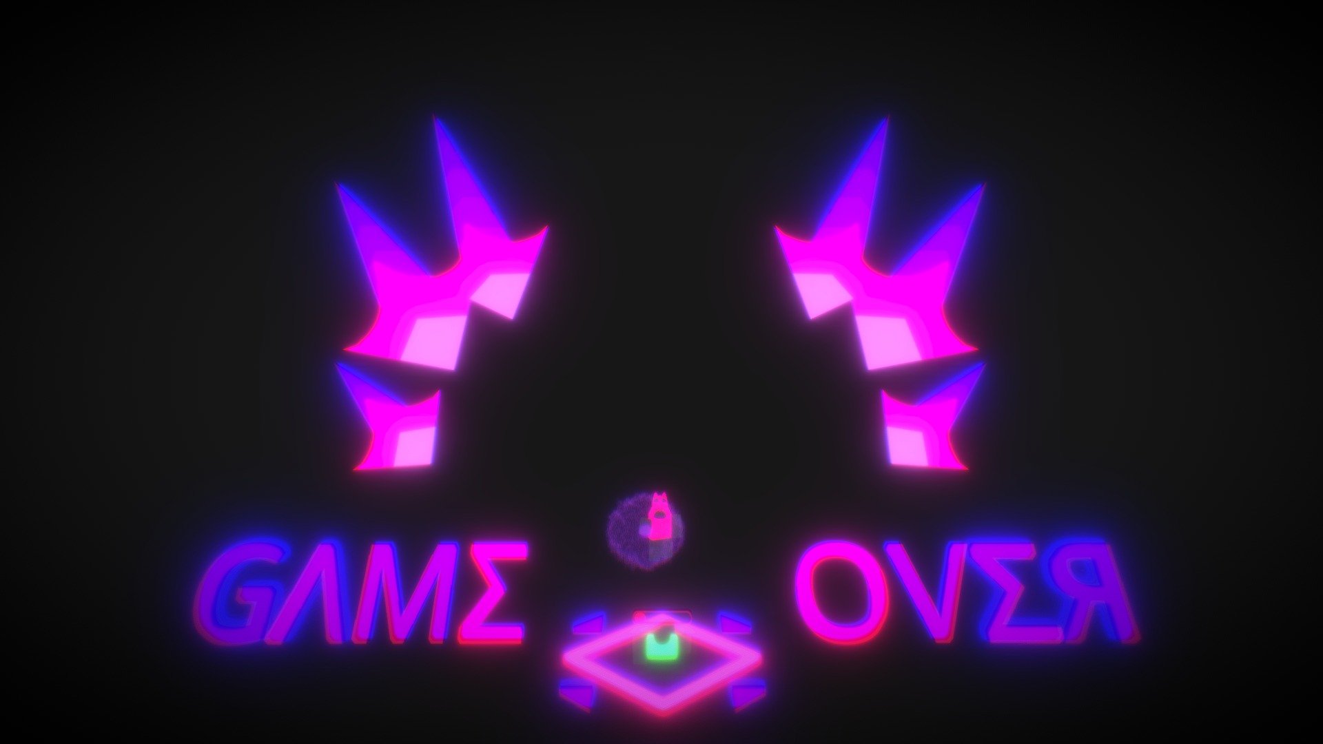 GAME OVER - Interactive 3D Thumbnail | Style 2 - 3D model by NANO ...