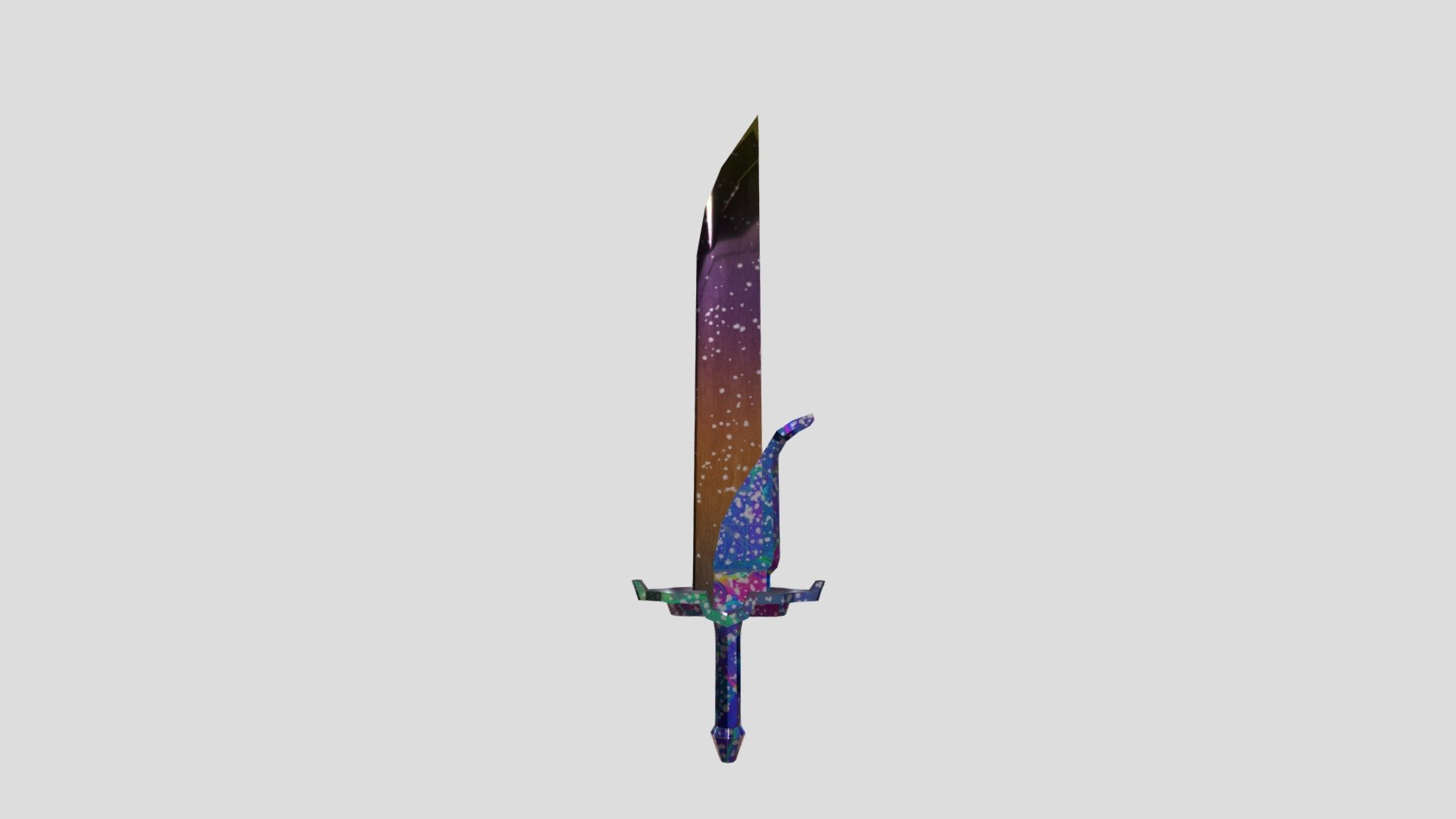 The Swag Sword - 3D model by UncookedSoap673 [f9c484a] - Sketchfab