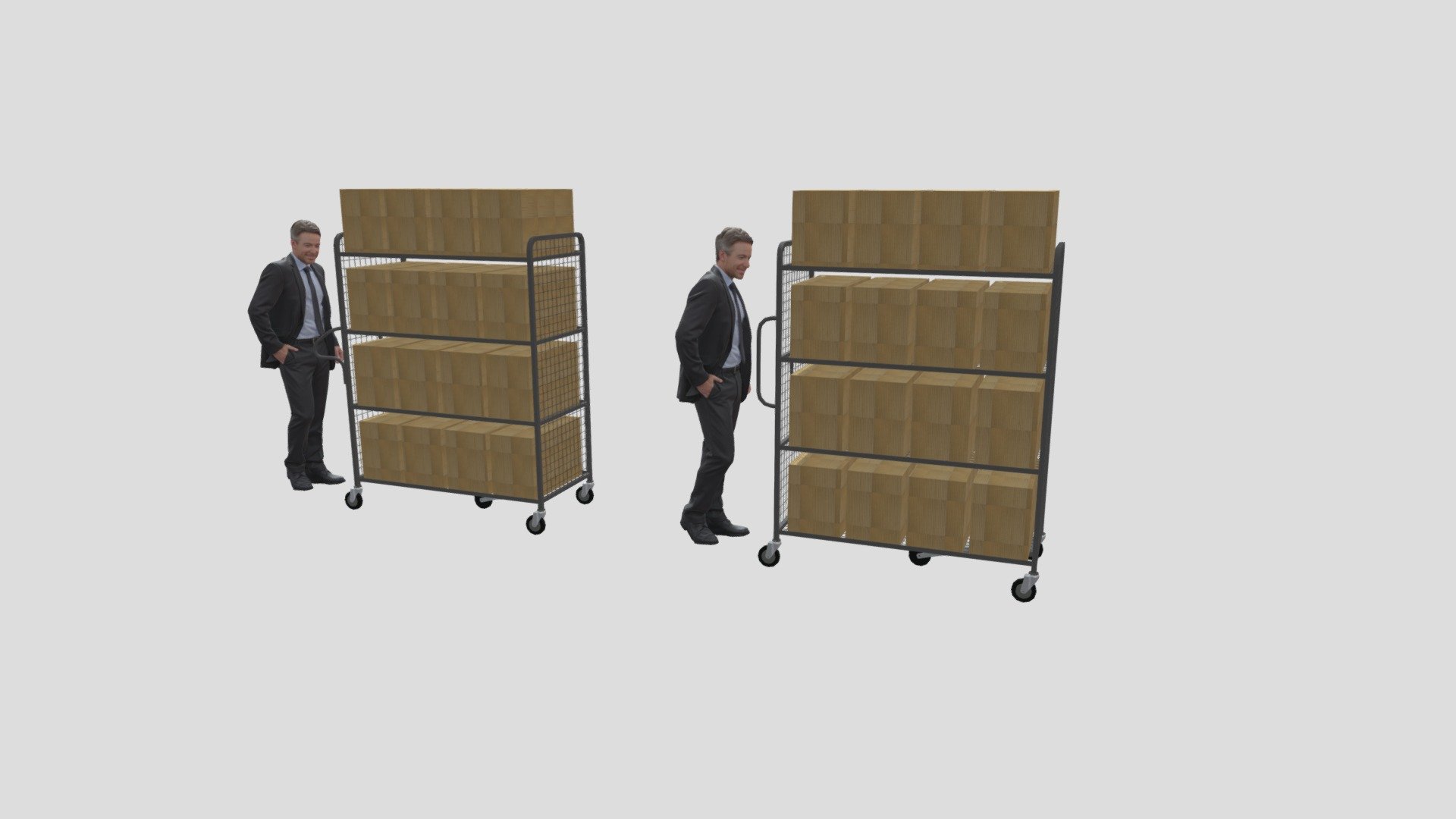 Asda Mesh trolley - 3D model by 3D-VIEW (@Jake-norsemandirect) [f9c4c57 ...
